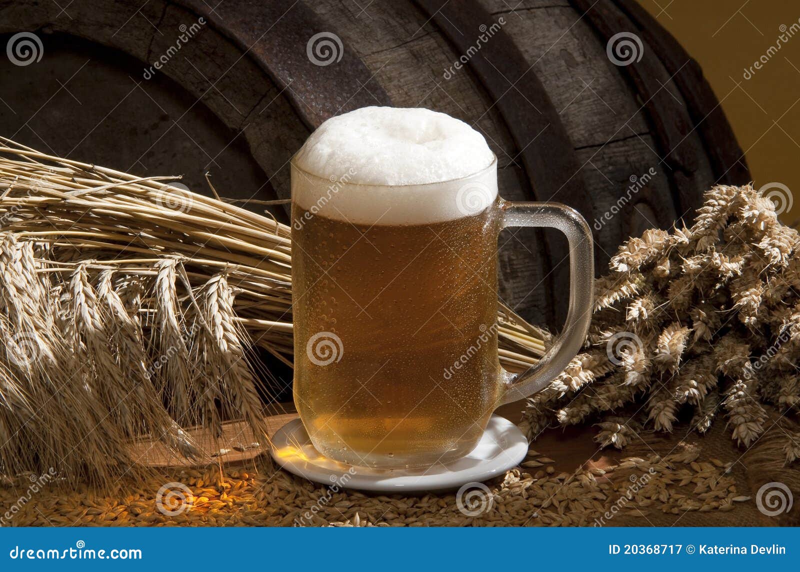 Still-life with beer stock image. Image of brewing, bitter - 20368717