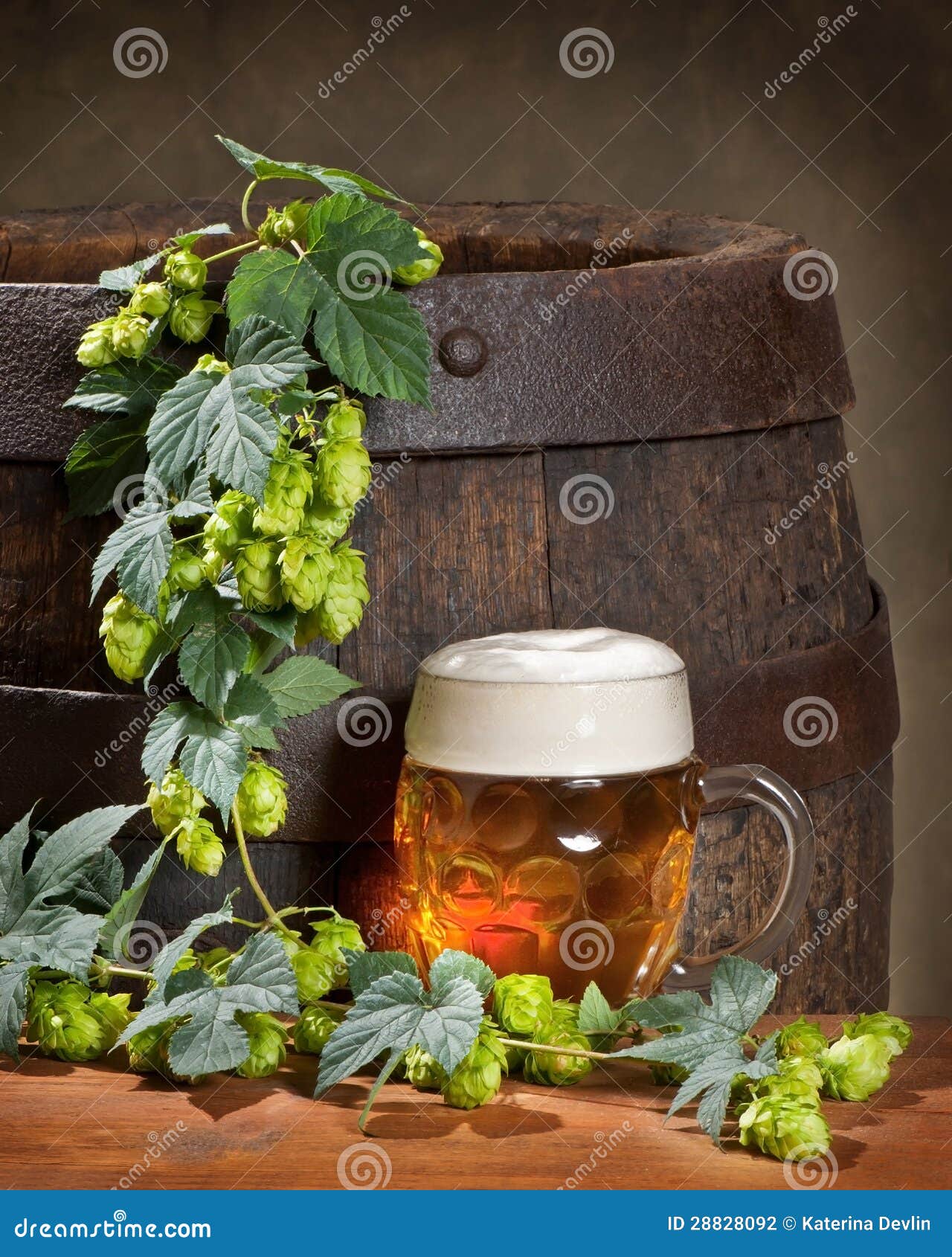 Still life with beer stock photo. Image of desk, brewing - 28828092