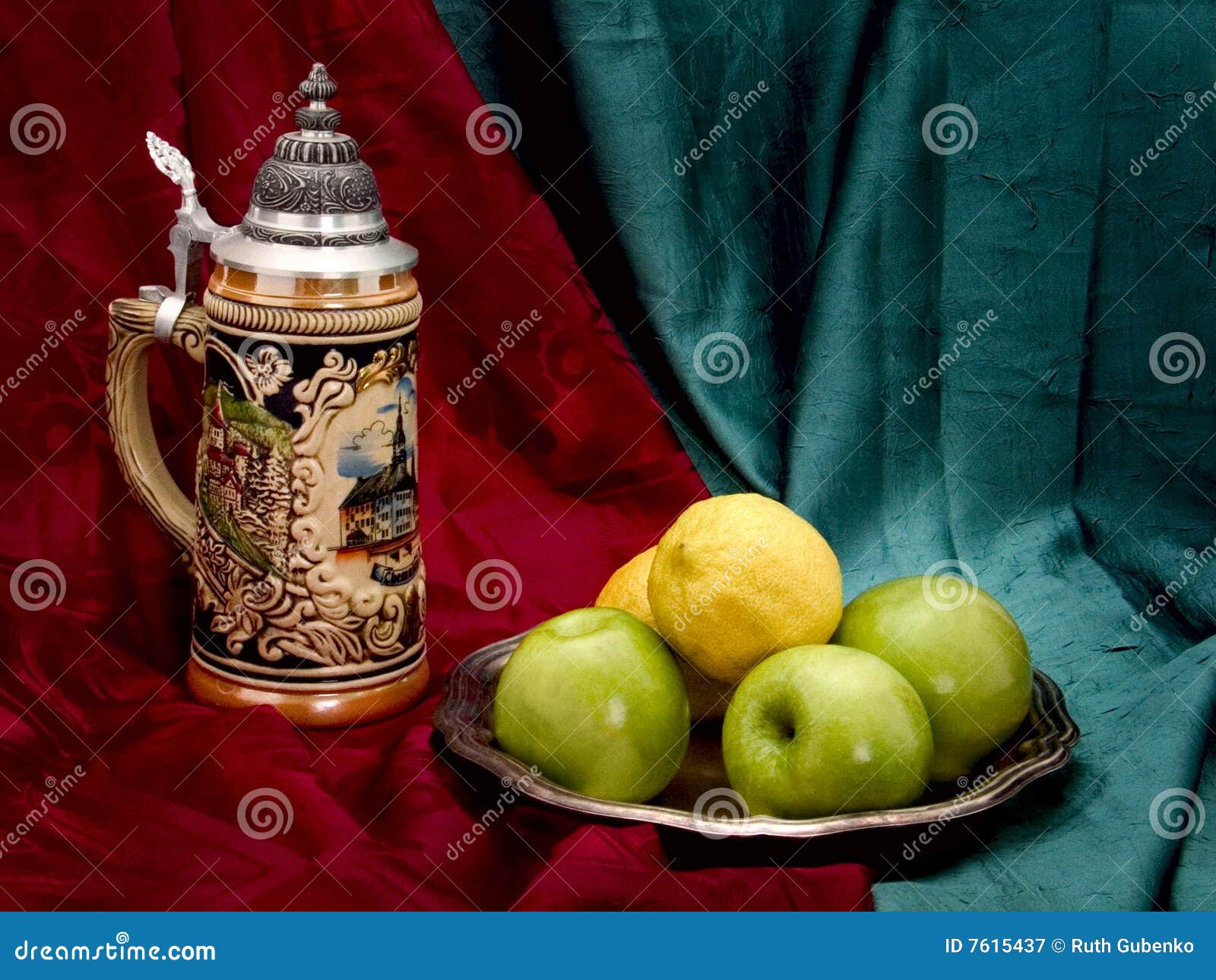 Still Life with a beer mug stock image. Image of froth - 7615437