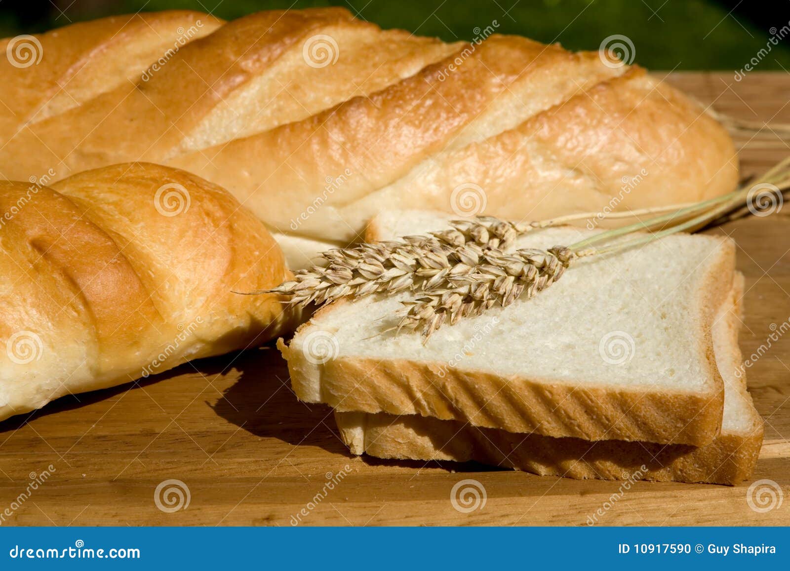 Still life with bread stock photo. Image of food, grass - 10917590