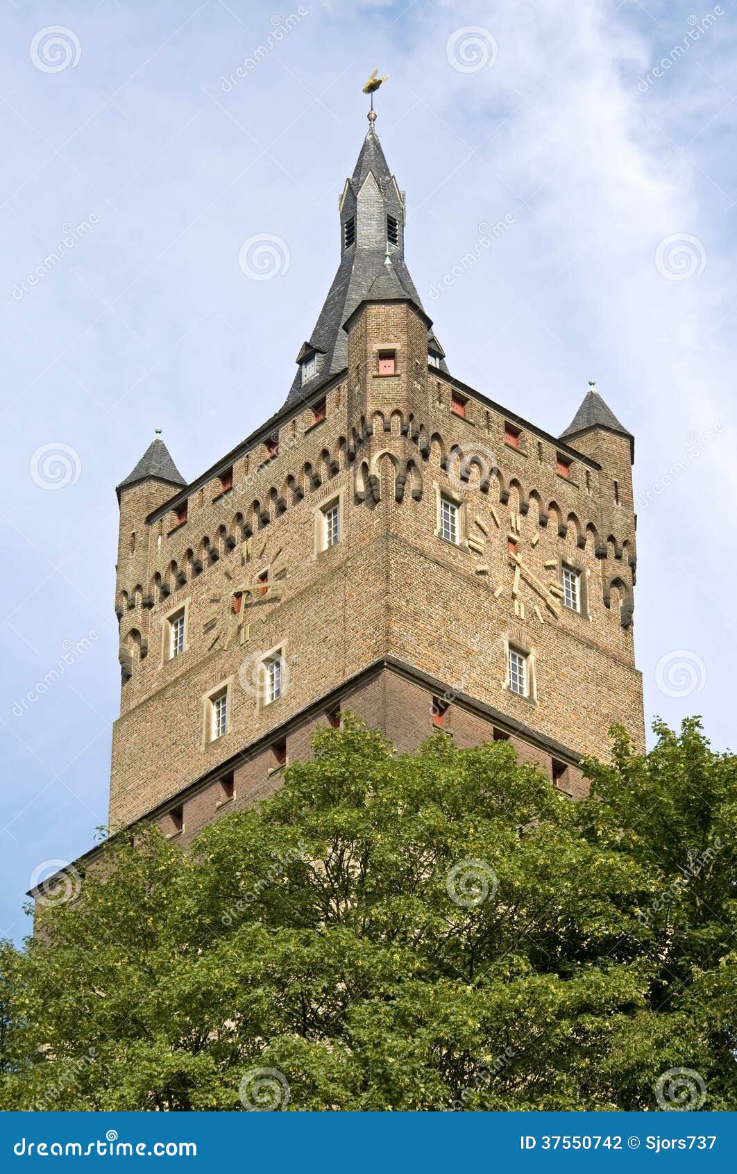 Still Life of Castle Schwanenburg, Kleve, Germany Stock Photo - Image ...