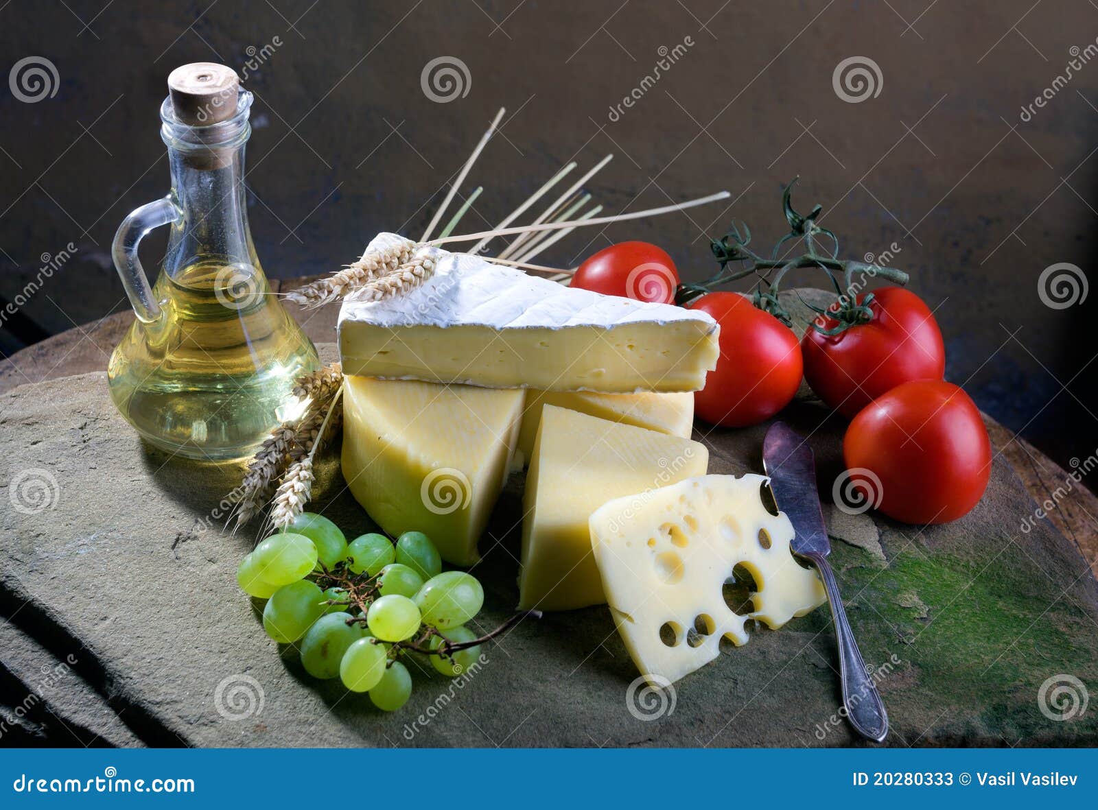 Still life with cheese stock image. Image of still, beverage - 20280333