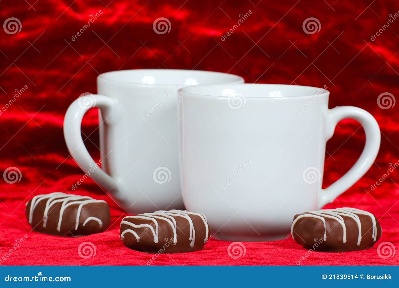 Still Life of Chocolate Candy and Coffee Stock Photo - Image of ...
