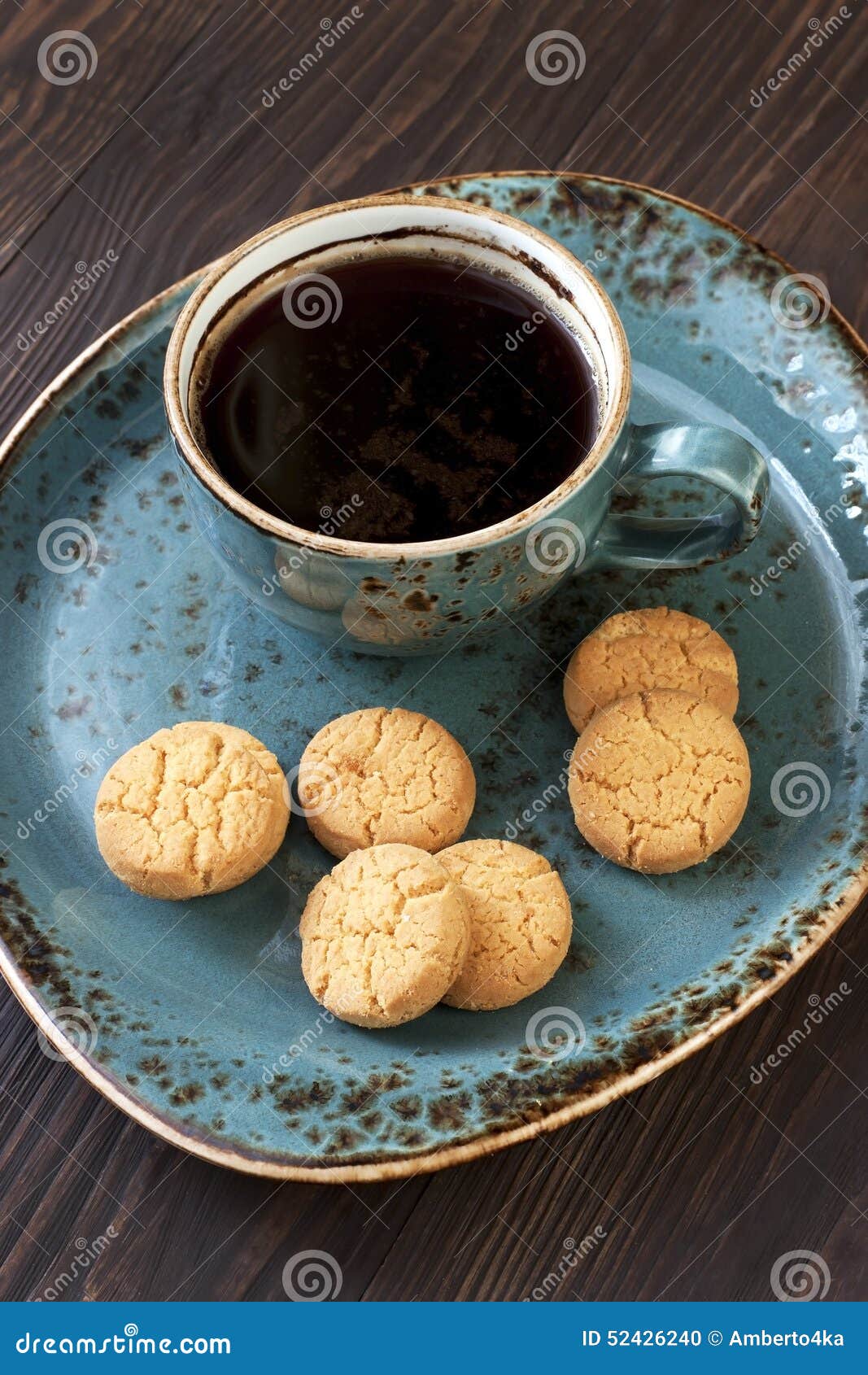 Still Life with Cookies and Coffee Stock Photo - Image of pastry ...