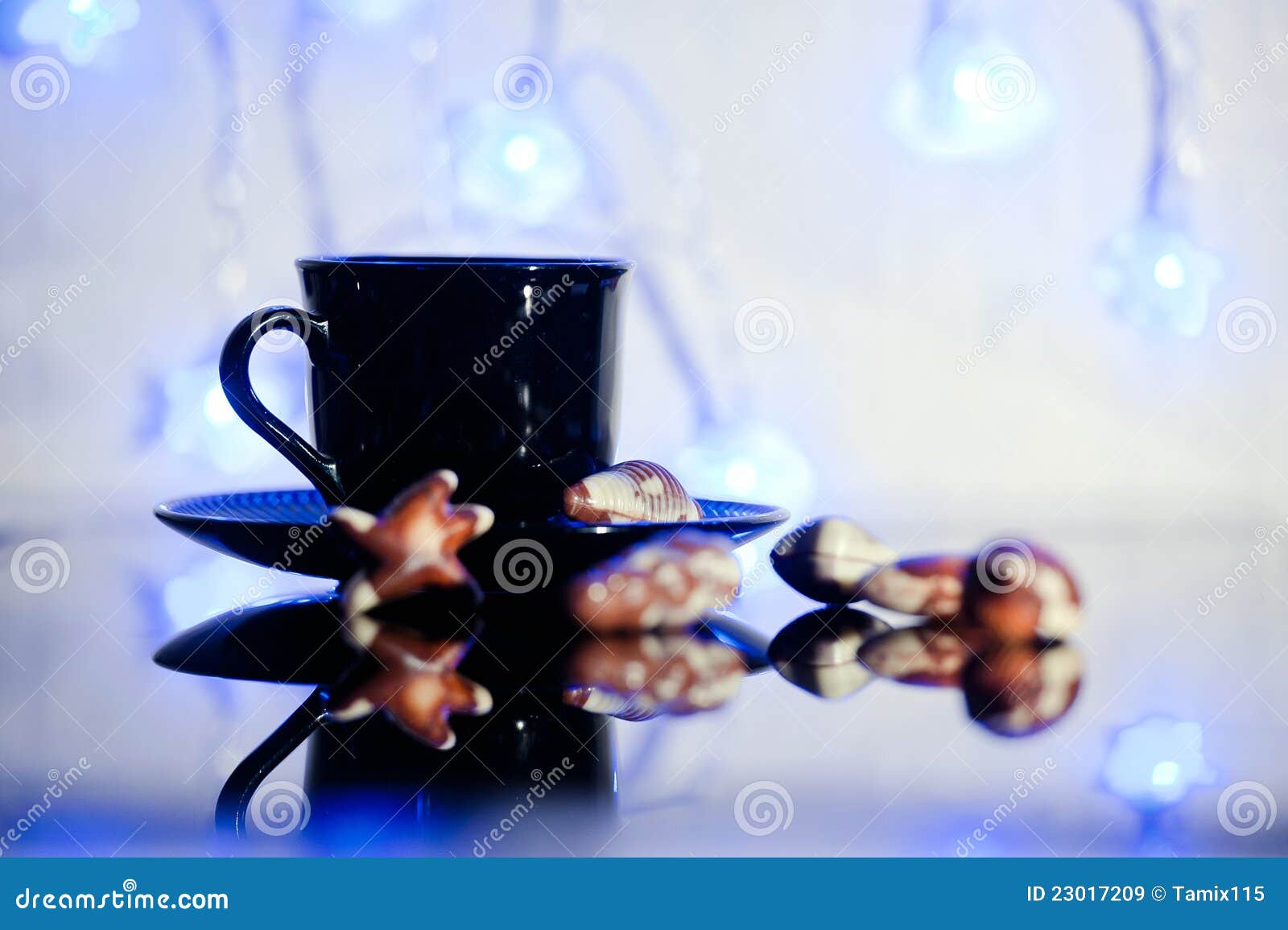 Still Life with Cup and Candy Stock Image - Image of mocha, caffeine ...