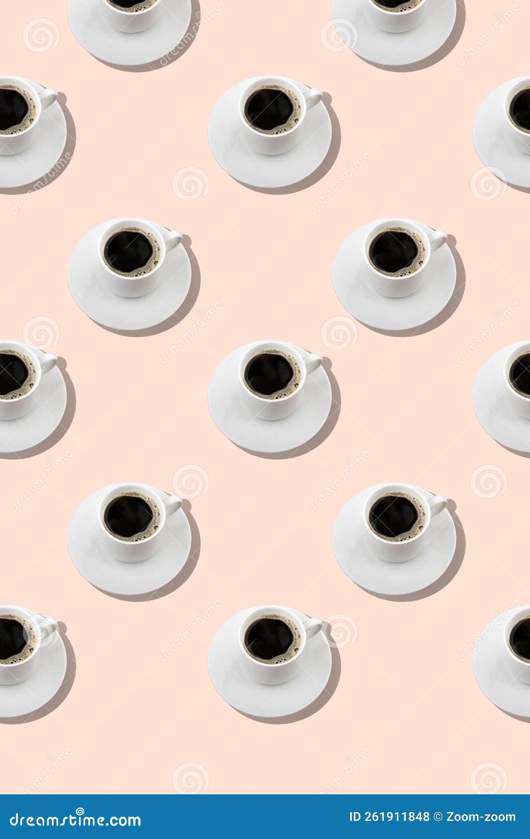 Still Life with Cups of Coffee Stock Illustration - Illustration of ...