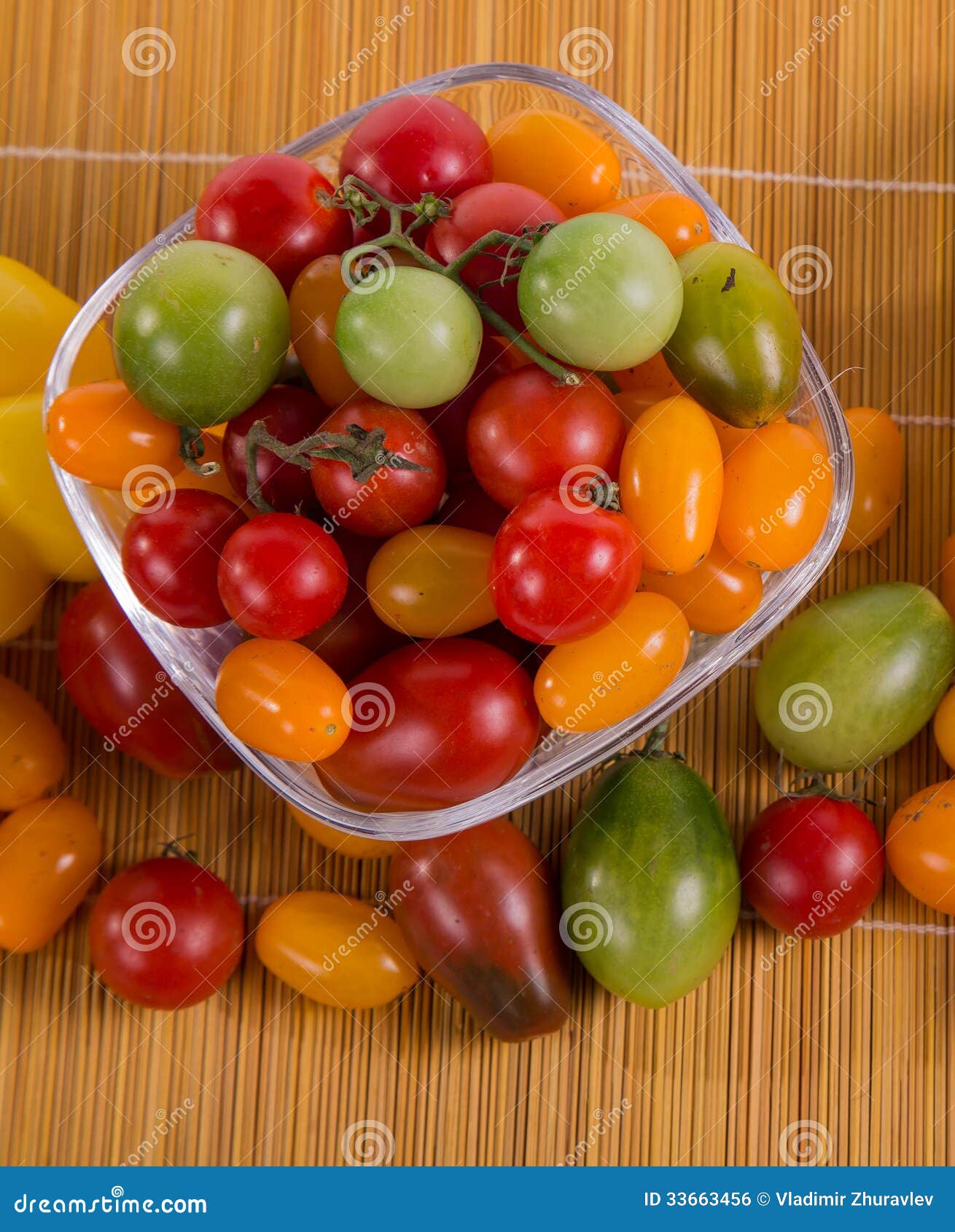 Still Life with Different Color Tomatoes Stock Photo - Image of organic ...