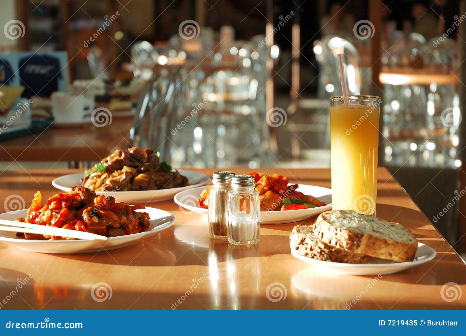 Still-life from dishes stock image. Image of bread, food - 7219435