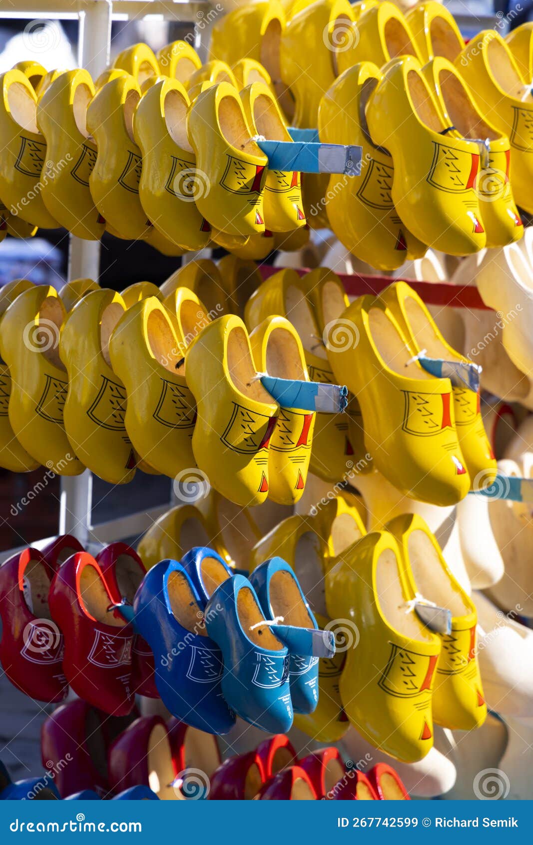 Still Life of Dutch Wooden Clogs Stock Image - Image of gift, life ...