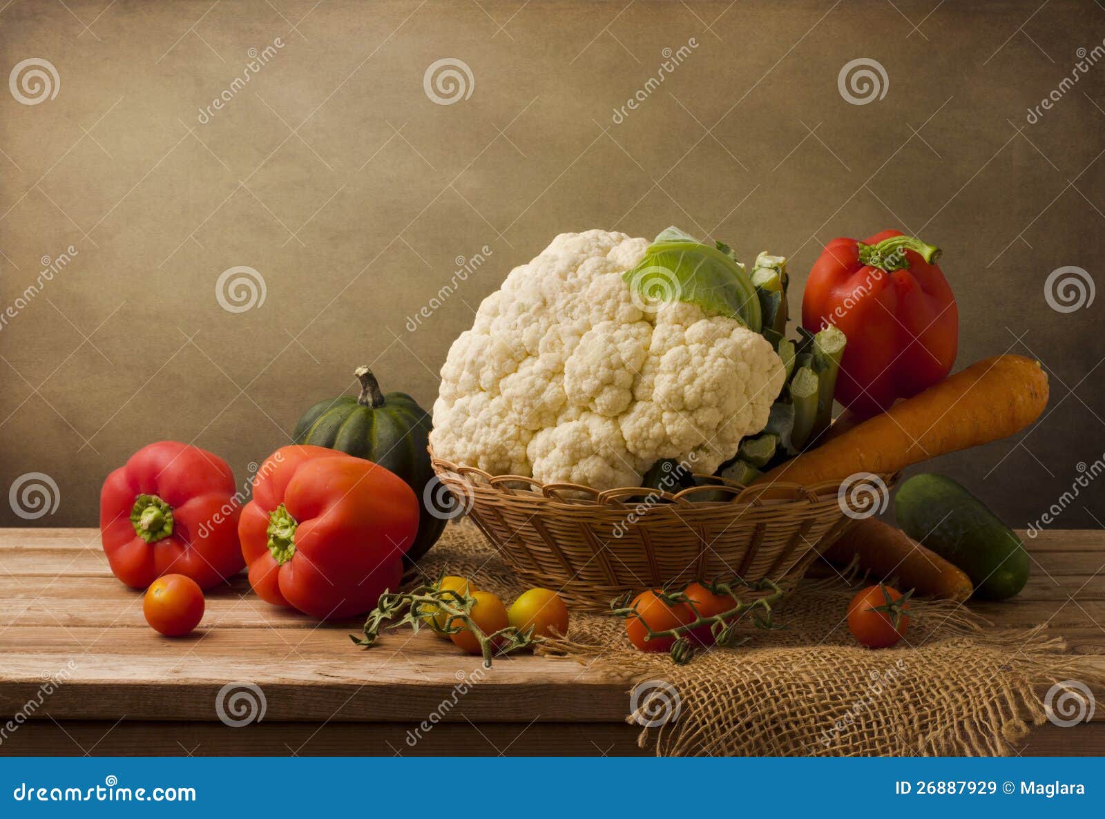 Still Life with Fresh Vegetables Stock Image - Image of fresh ...
