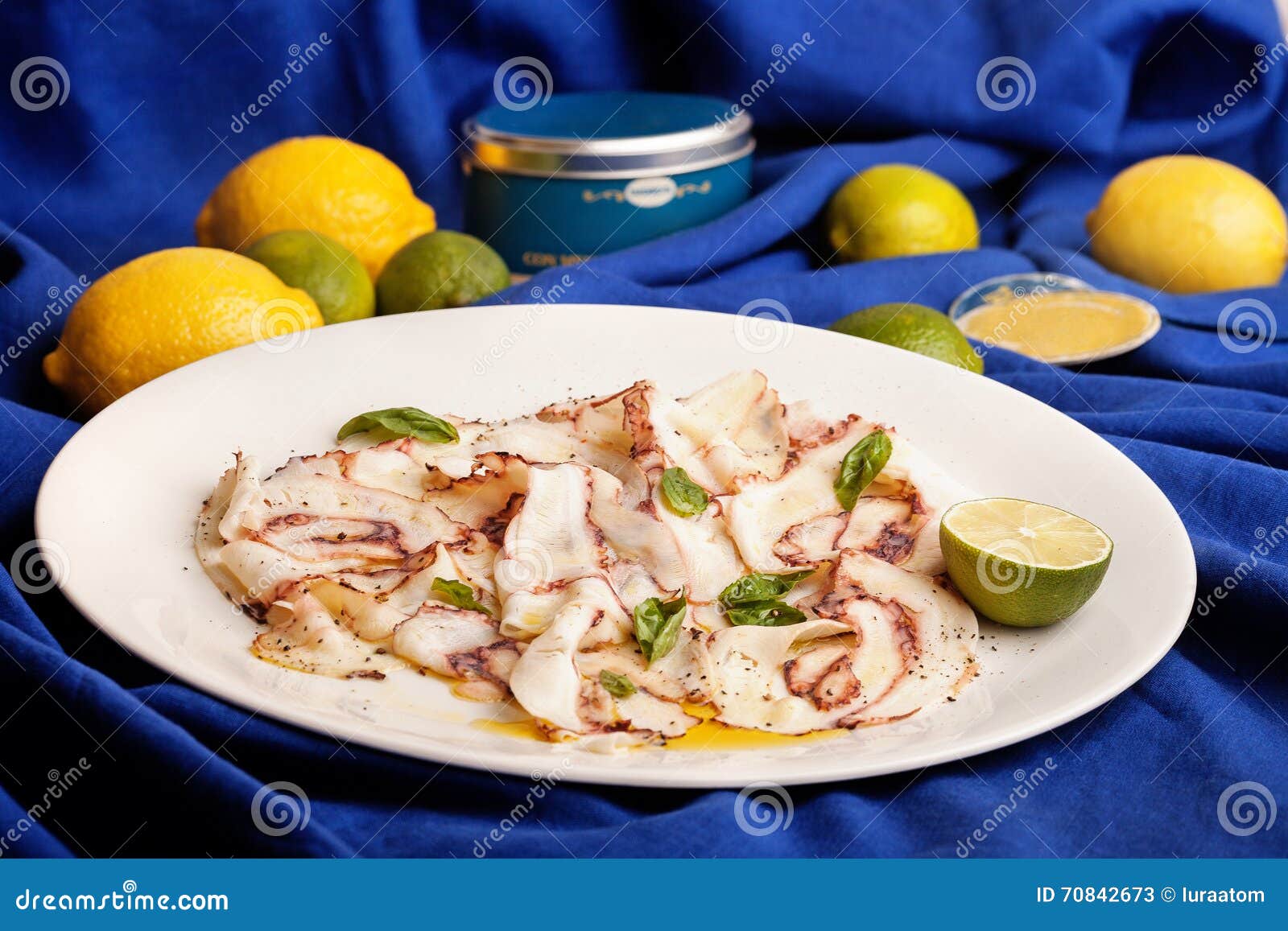 Still life fried calamari stock image. Image of color - 70842673