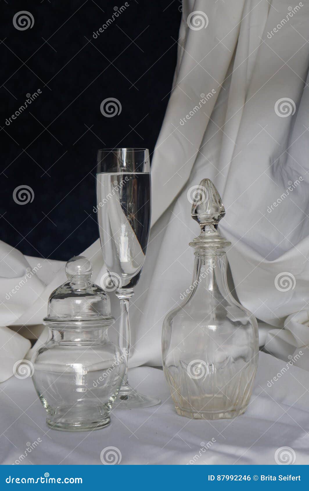 Still Life with Glass Objects Stock Photo - Image of vase, still: 87992246