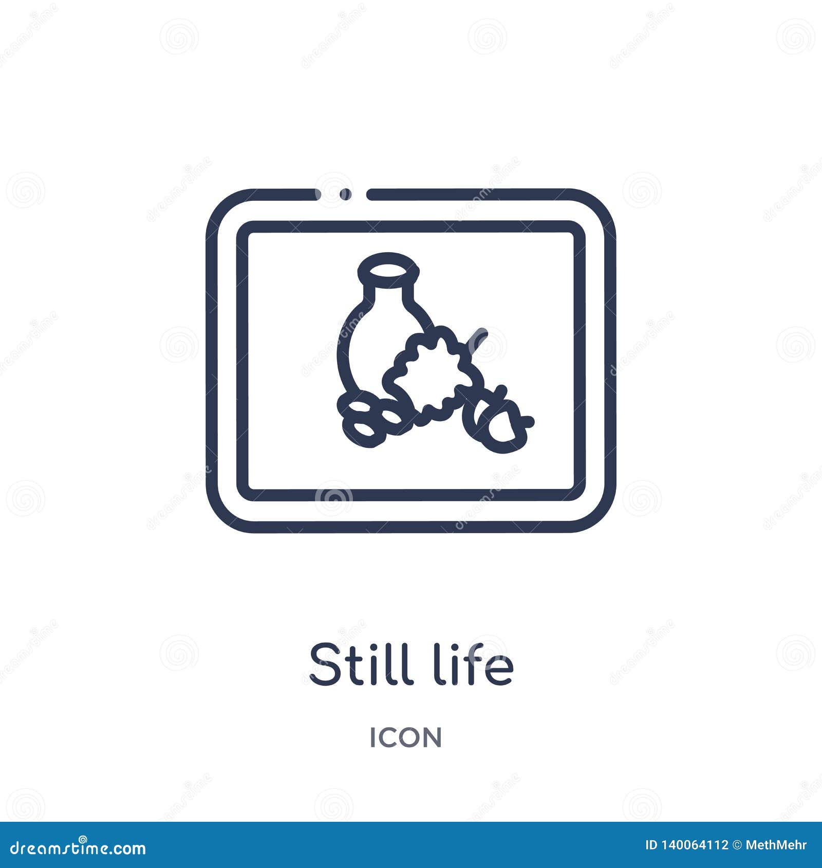 Still Icon Vector. Trendy Flat Still Icon From Zodiac Collection ...