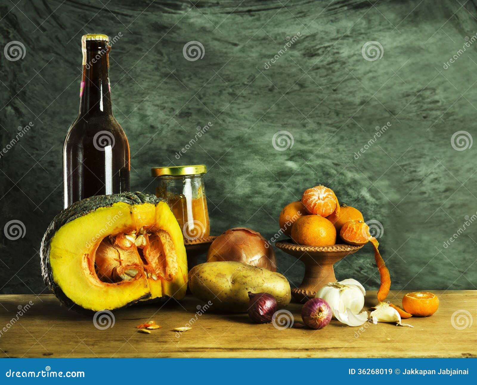 Still life of Ingredients stock image. Image of antique - 36268019