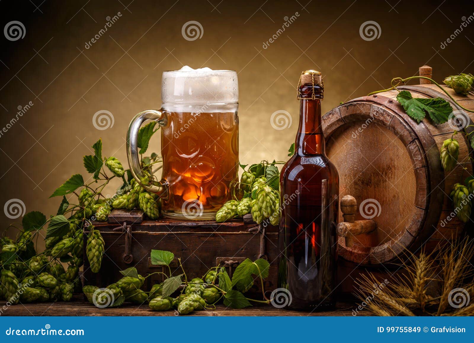 Keg of beer stock image. Image of alcohol, brewery, concept - 99755849