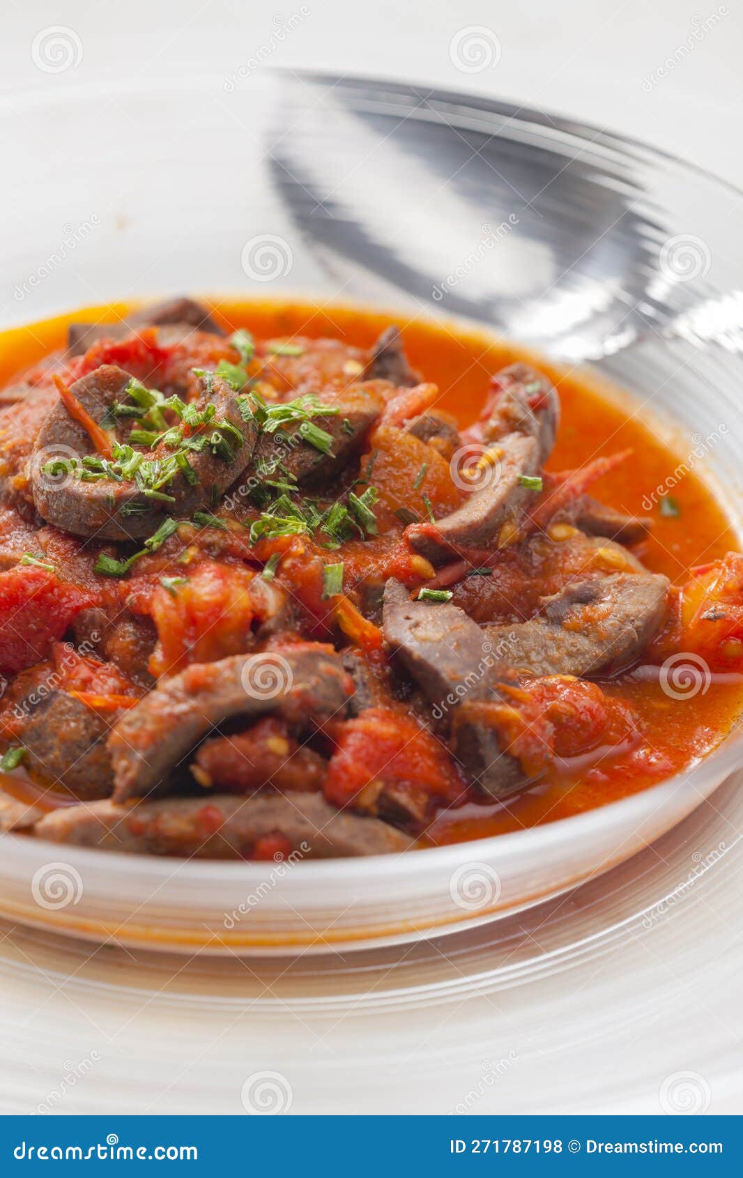 Still Life of Kidney Stew with Tomatoes Stock Photo - Image of soup ...