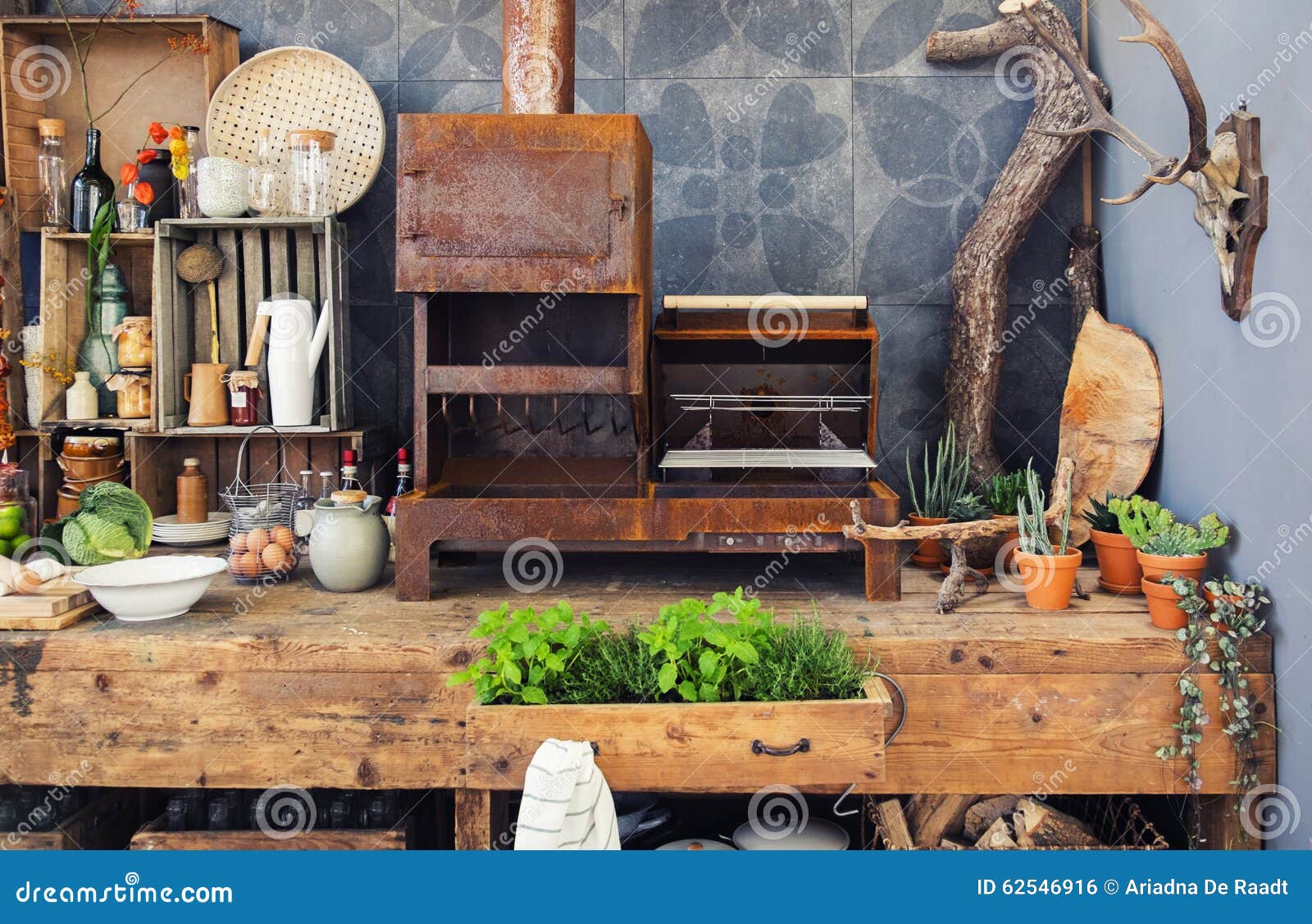 Still Life from Kitchen Objects Stock Photo - Image of still, food ...