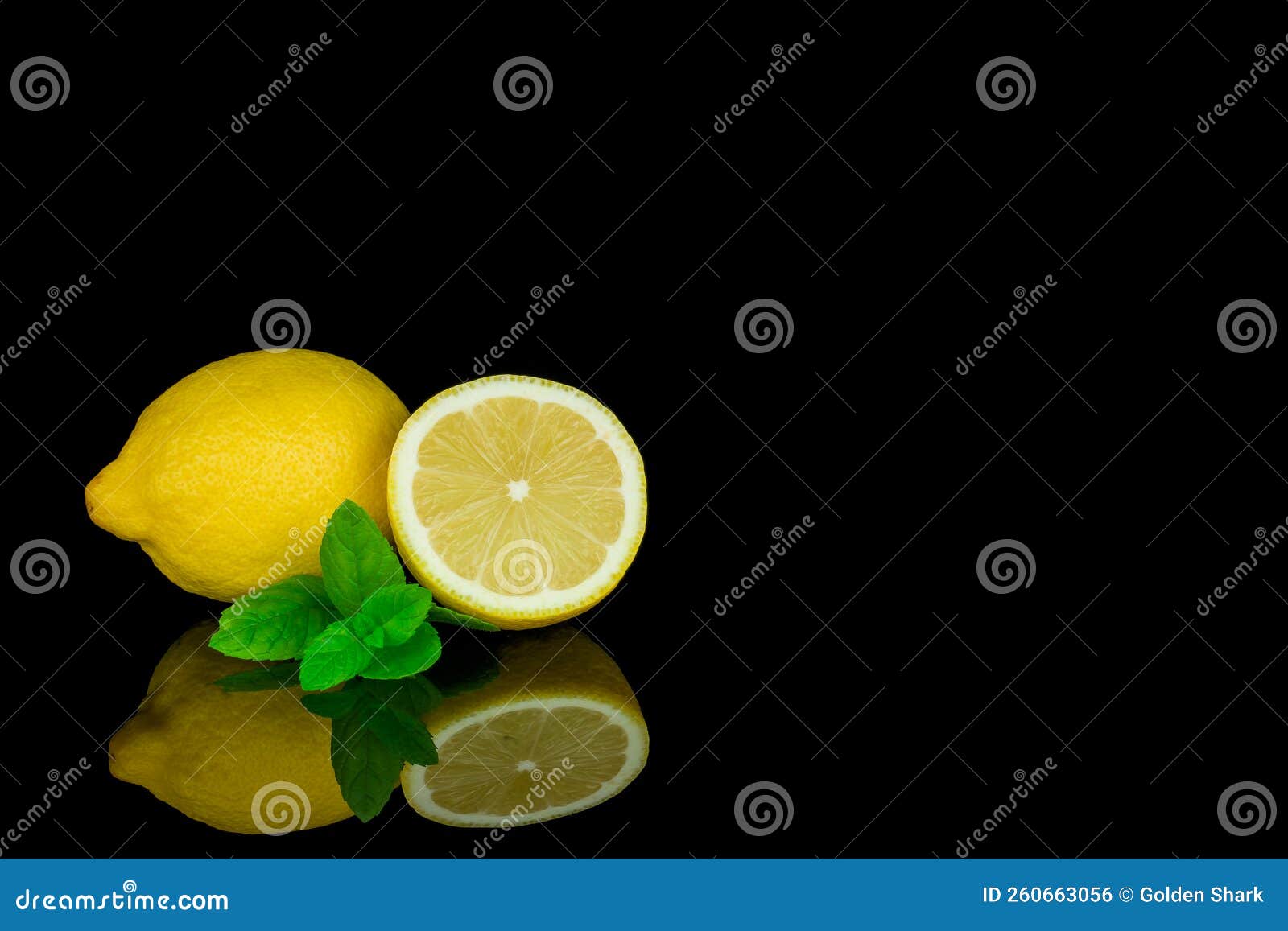 Still Life, Lemon and Lime on Black Background Stock Photo - Image of ...