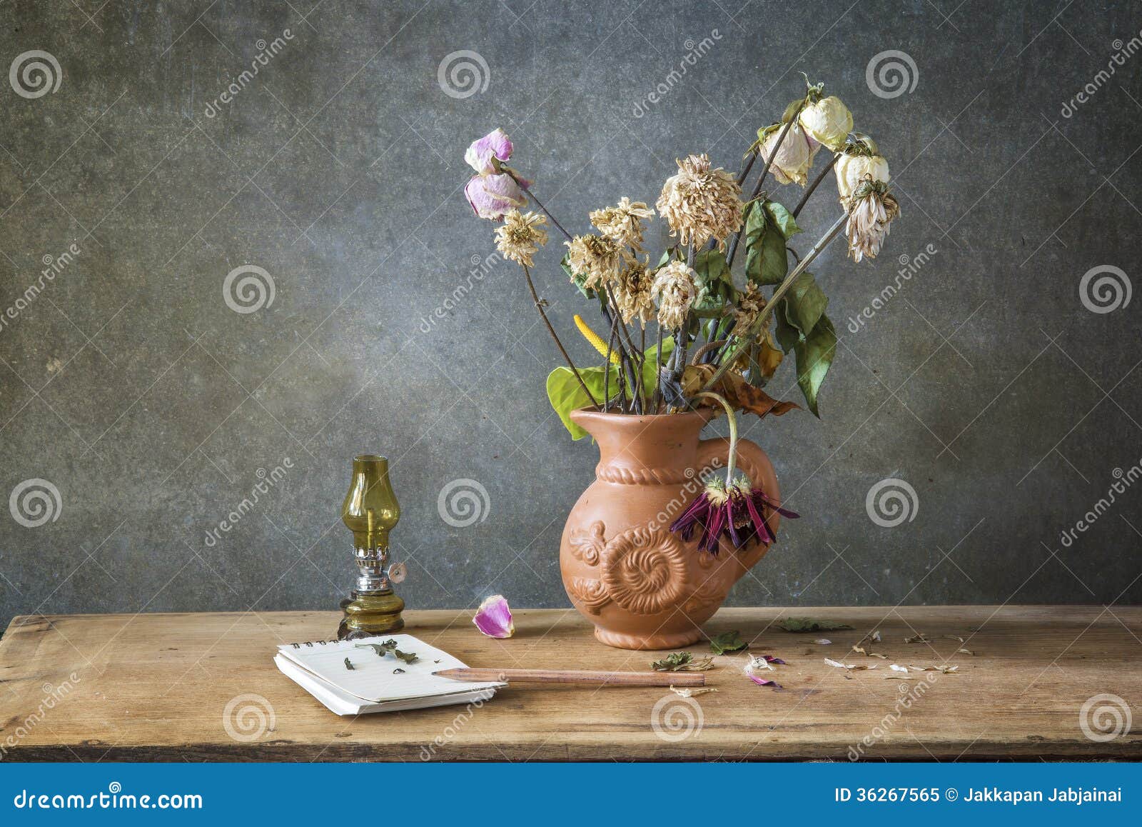 Still Life of the Letter and Flowe Stock Image - Image of life, classic ...