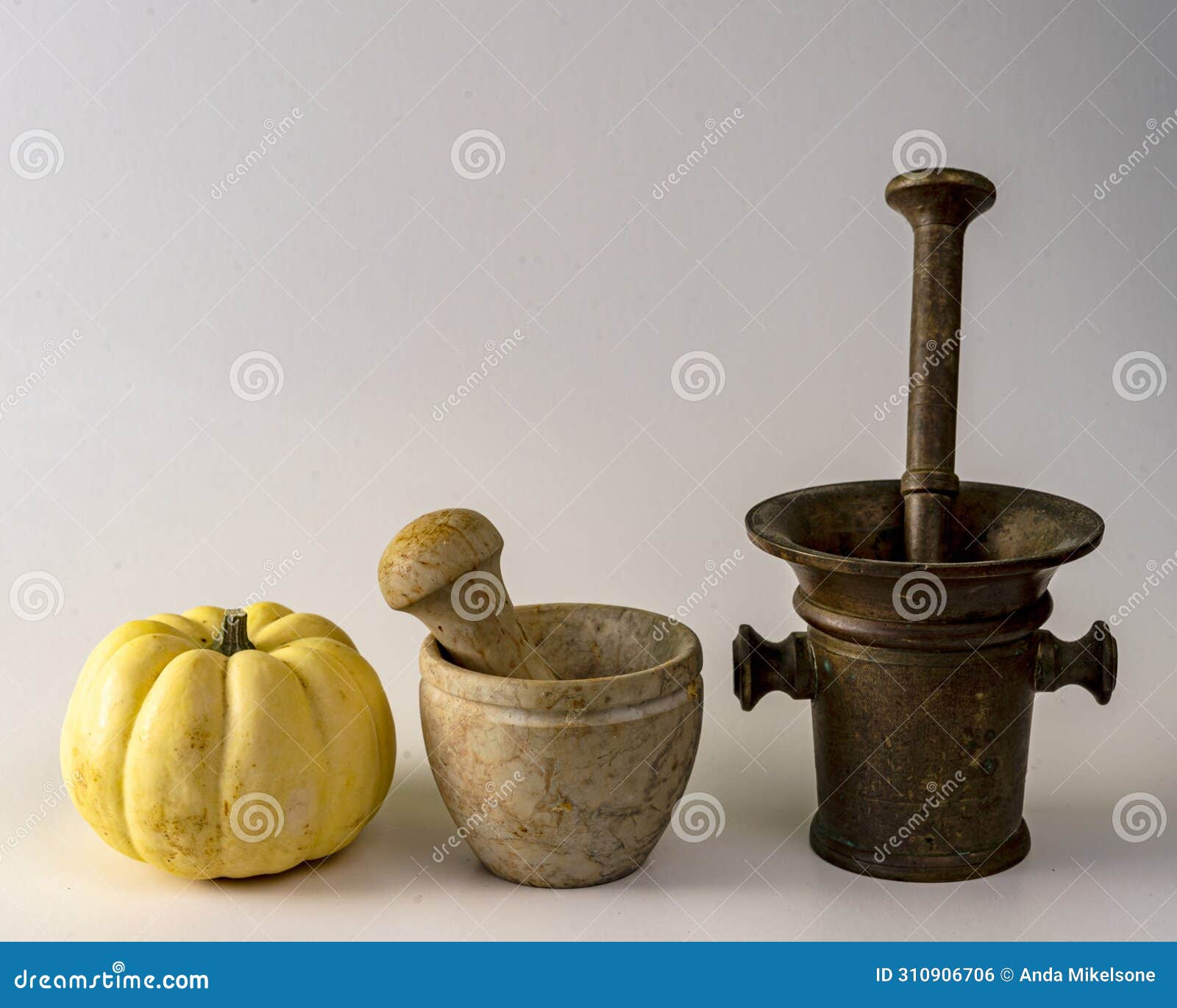 Still Life on a Light Background, Various Objects, Healthy Organic ...