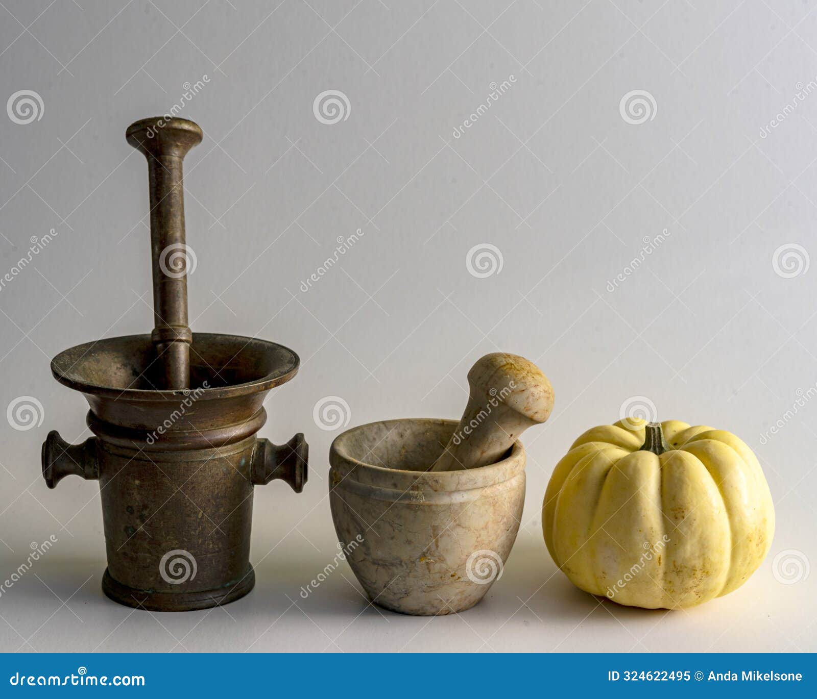 Still Life on a Light Background, Various Objects, Healthy Organic ...