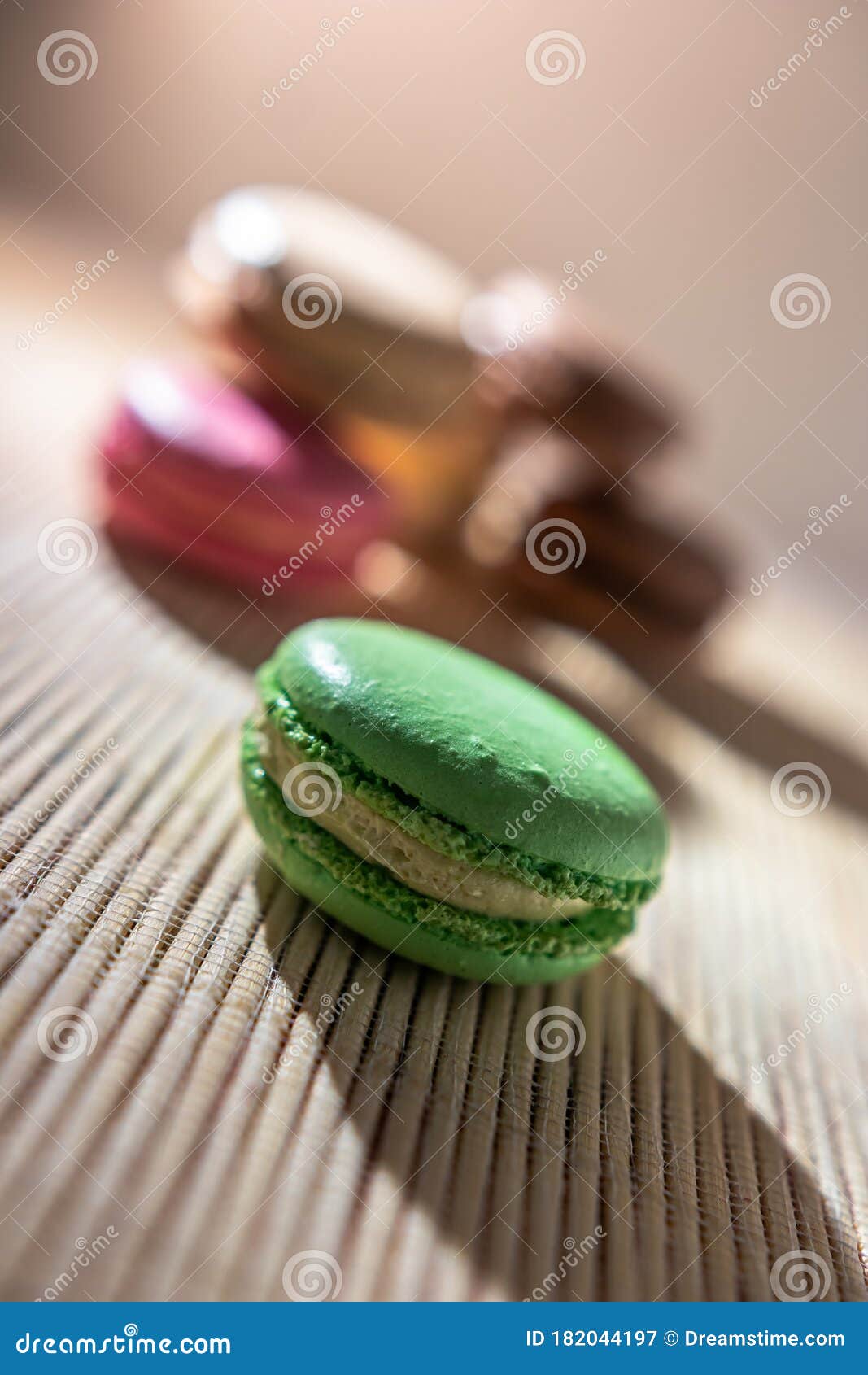 Still Life Macro and Colored Macaroon Stock Image - Image of colored ...