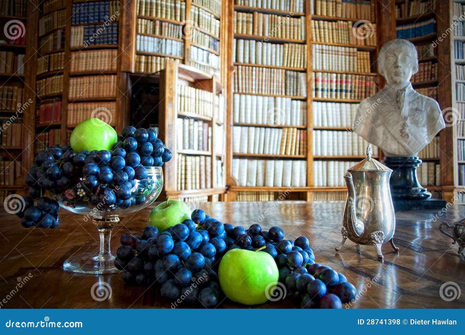 Still Life in Old Library stock photo. Image of history - 28741398