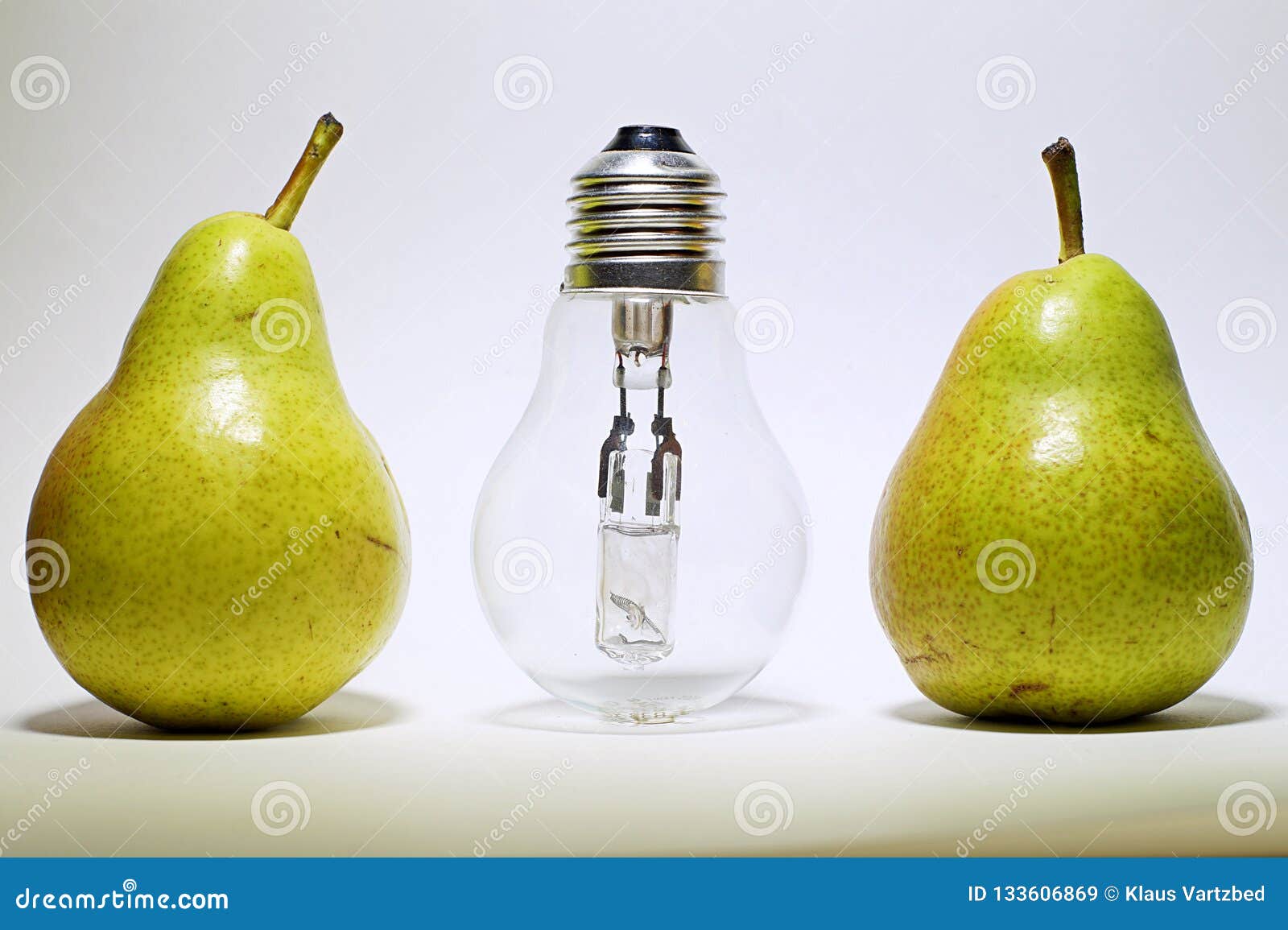 Still Life of Pear and Bulb Stock Image - Image of bulb, healthy: 133606869