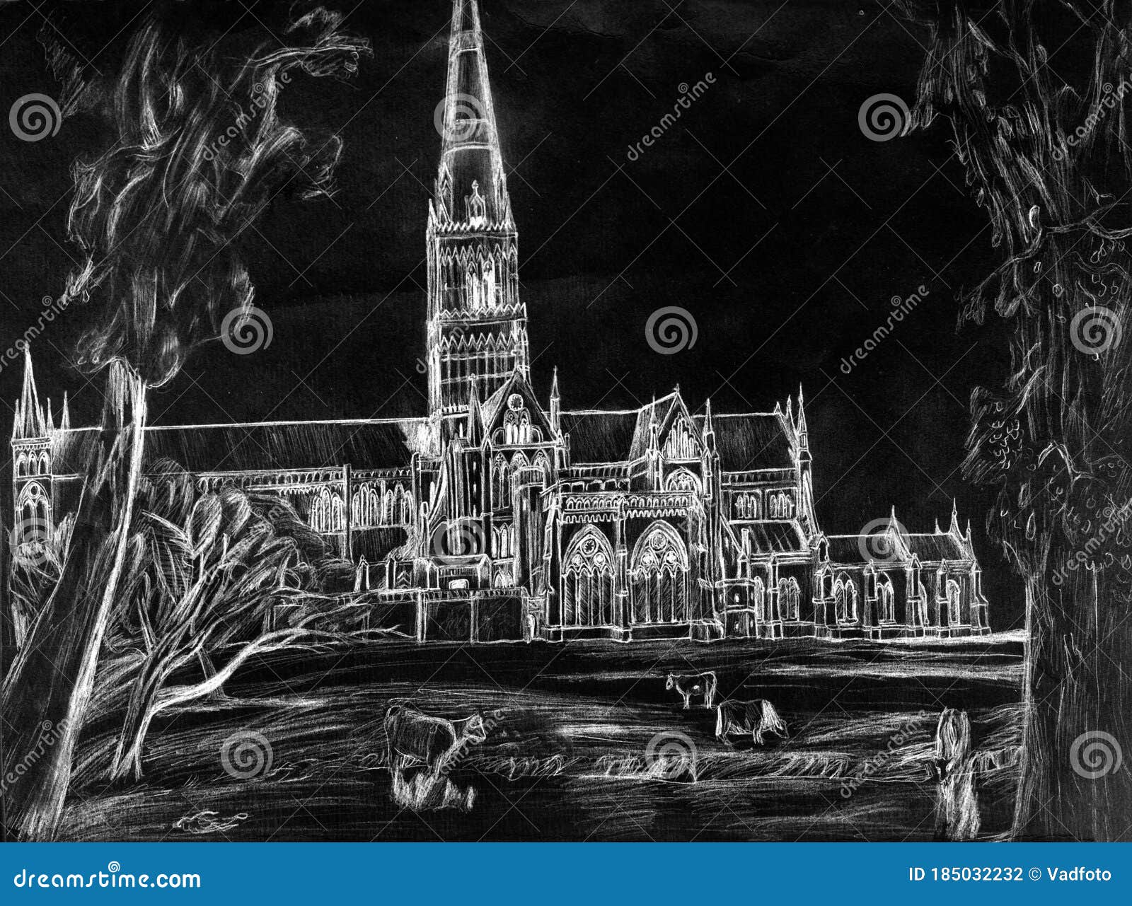 Still Life, Pencil Drawing Illustration, Sketch Stock Illustration ...