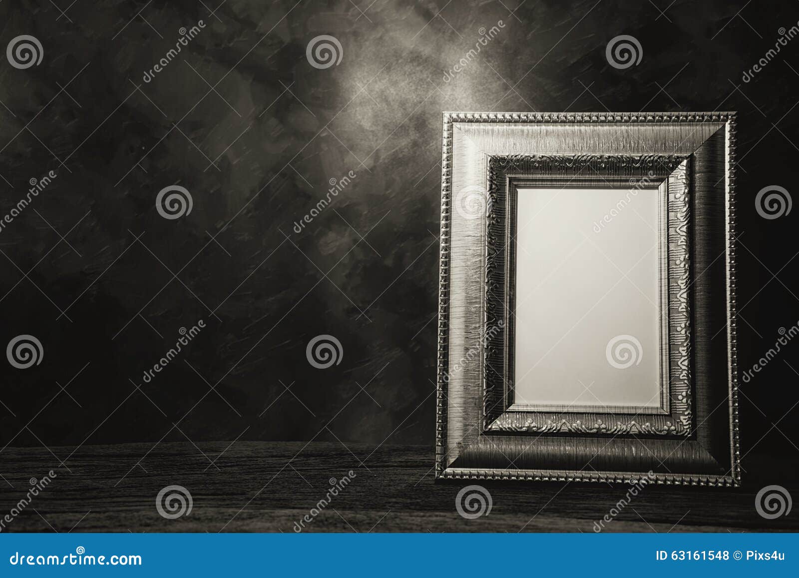 Still Life of Picture Frame on Table Stock Photo - Image of desk, space ...