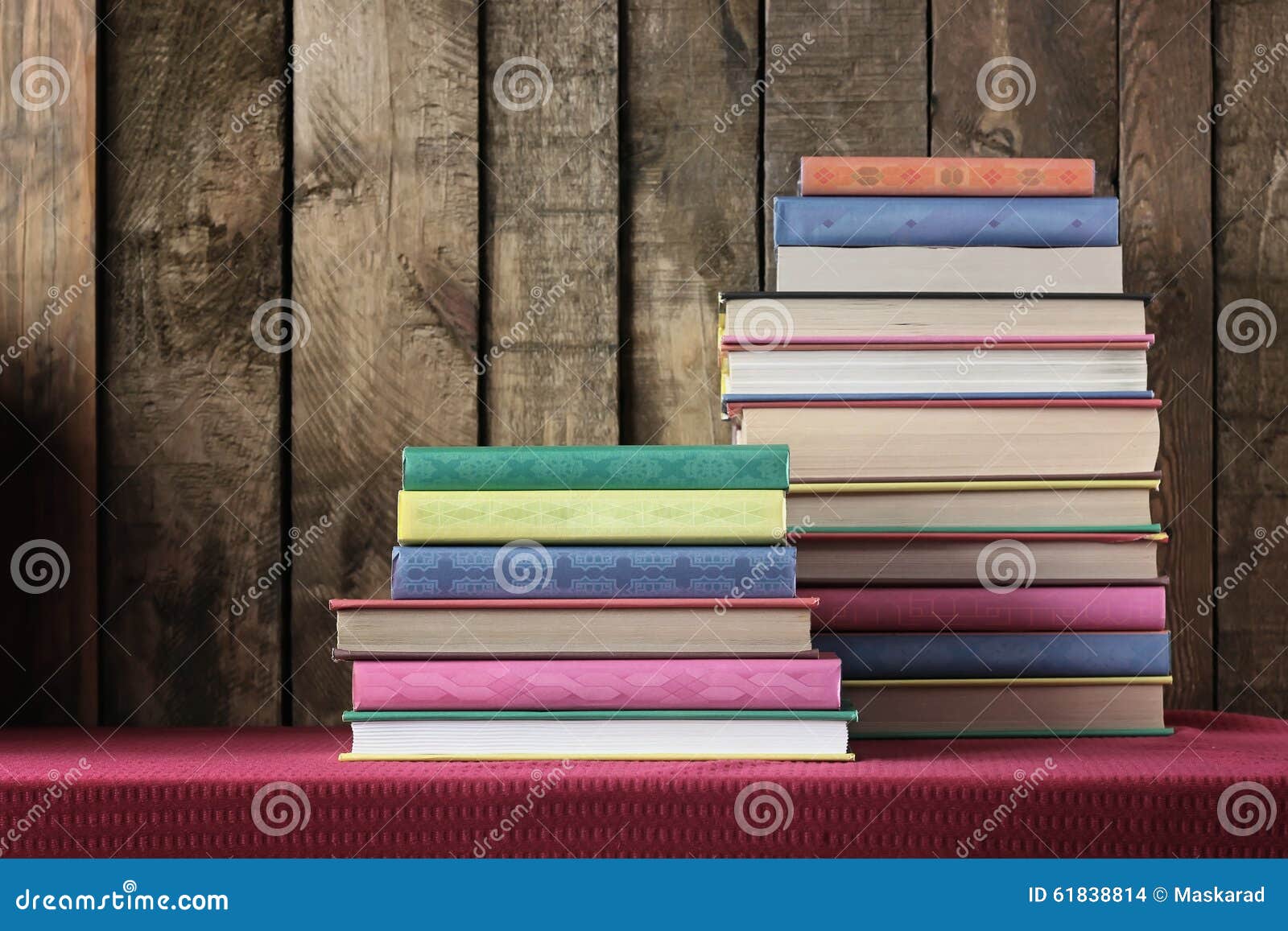 Still Life with a Pile of Books. Stock Photo - Image of study, life ...