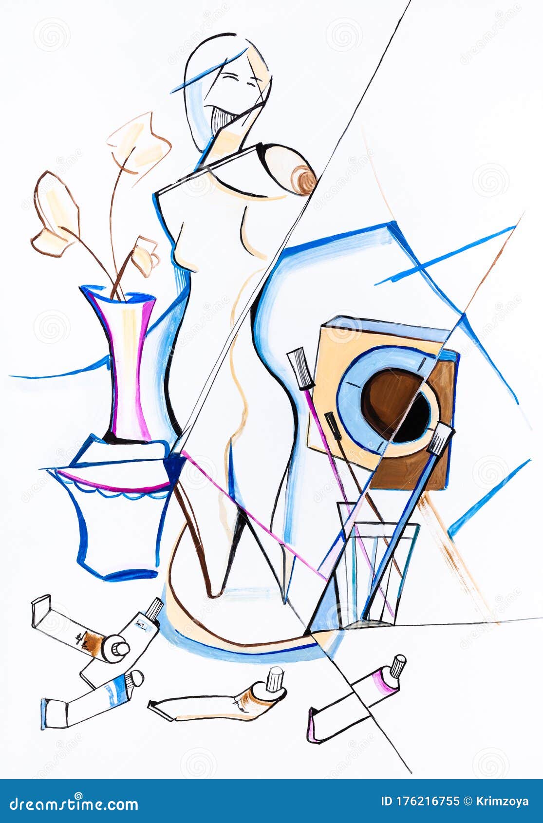 Plaster Statue Stock Illustrations – 499 Plaster Statue Stock ...