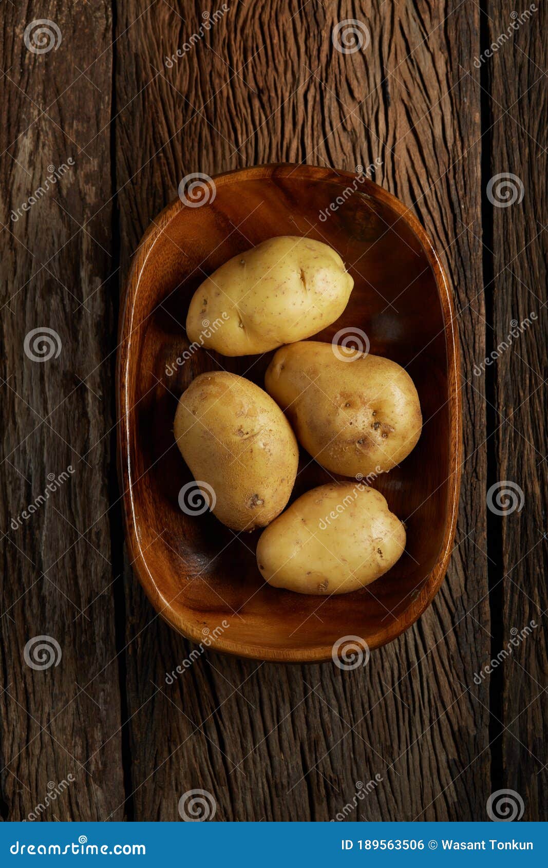 Still life with potato stock photo. Image of rustic - 189563506