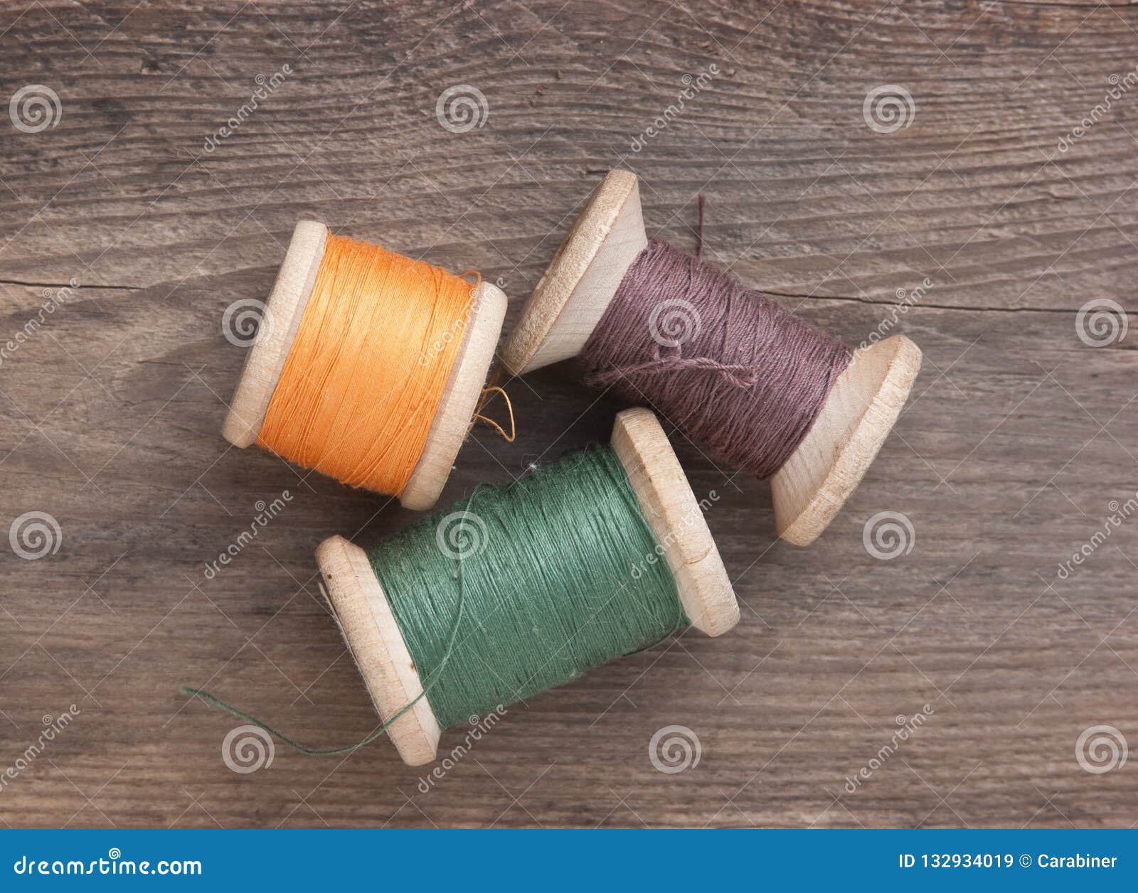 Still Life of Spools of Thread Stock Image - Image of reels, spool ...