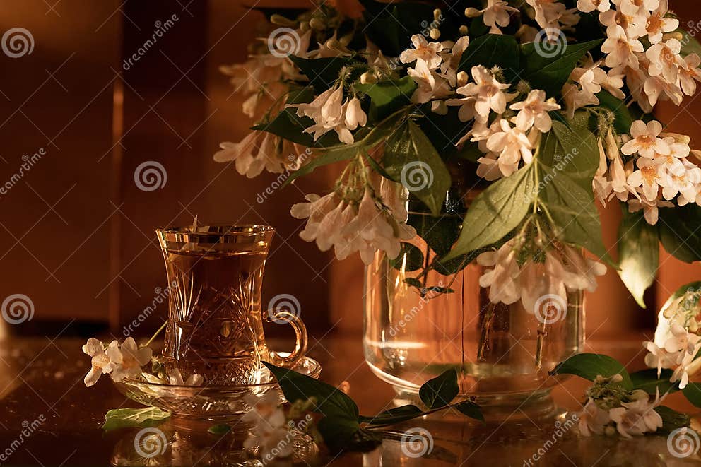Still Life with Spring Flowers Stock Photo - Image of nature, road ...