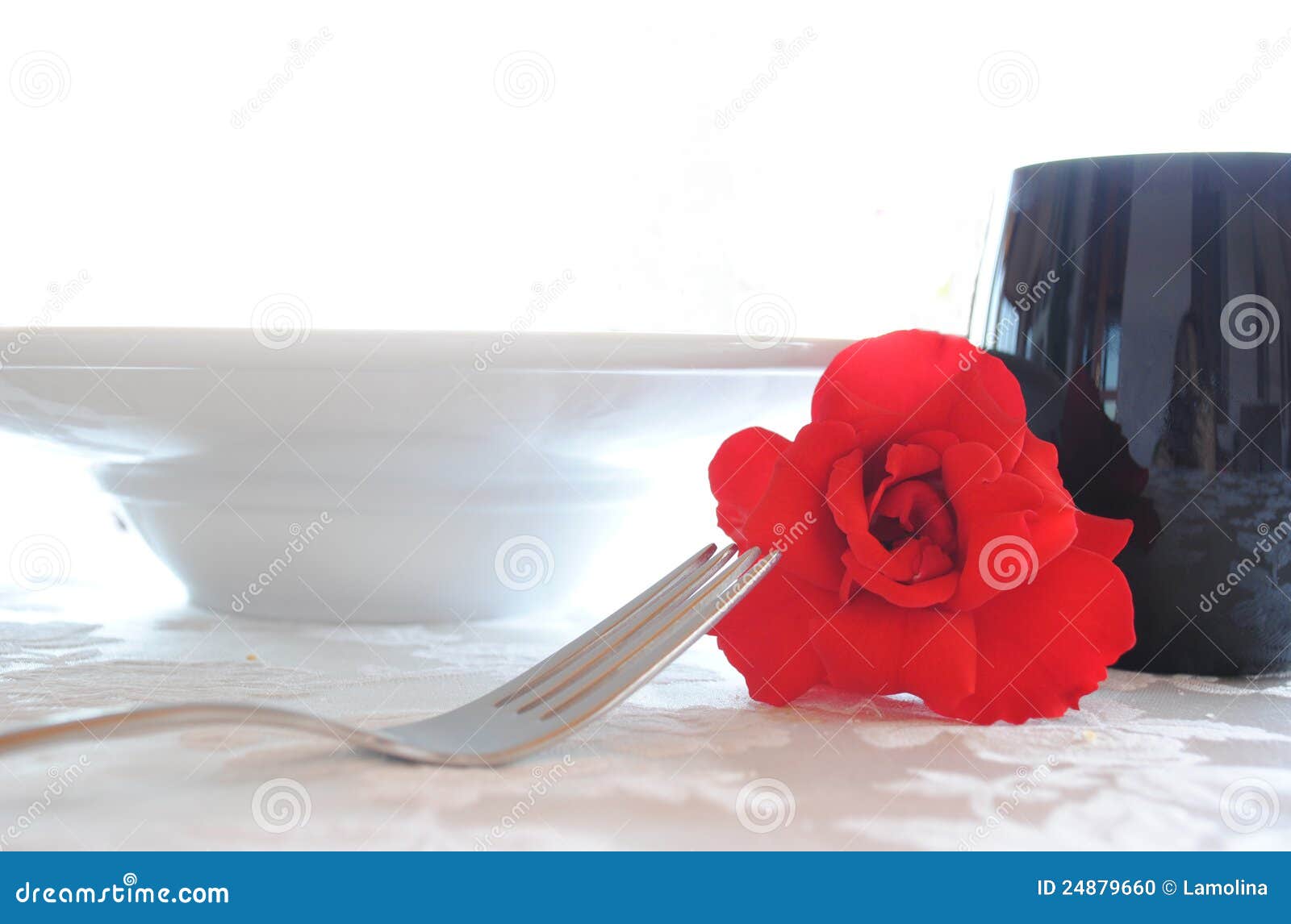 Still life table stock photo. Image of table, plate, fork - 24879660