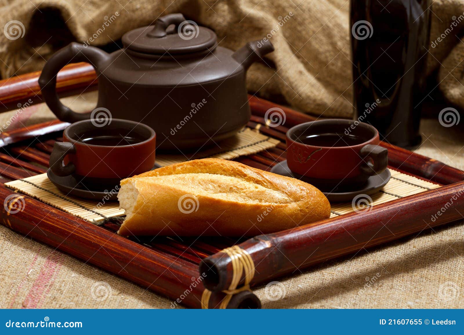 Still life with tea stock image. Image of east, herbal - 21607655