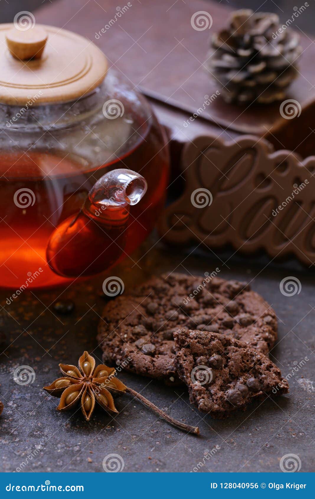 Still life tea stock photo. Image of seasonal, food - 128040956