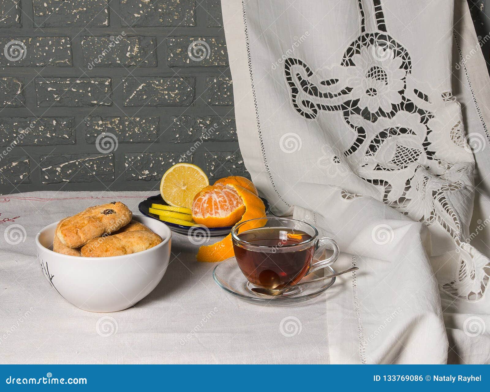 Still life from tea stock photo. Image of orange, life - 133769086