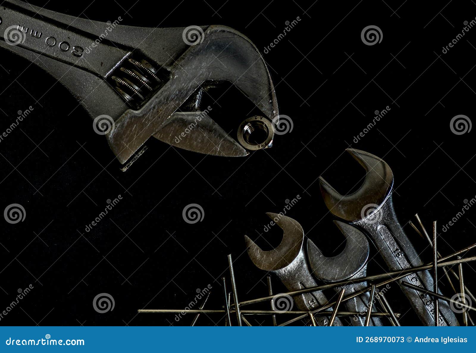 Still life tools stock image. Image of steel, product - 268970073