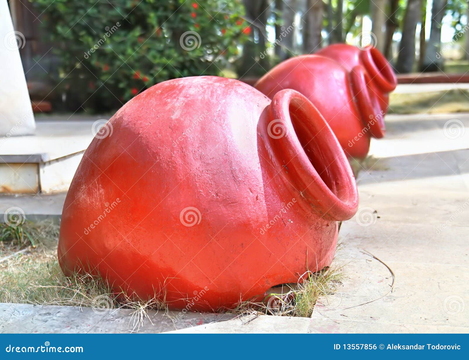 Still Life Of Tree Clay Pots Stock Photo - Image of earthen, crockery ...