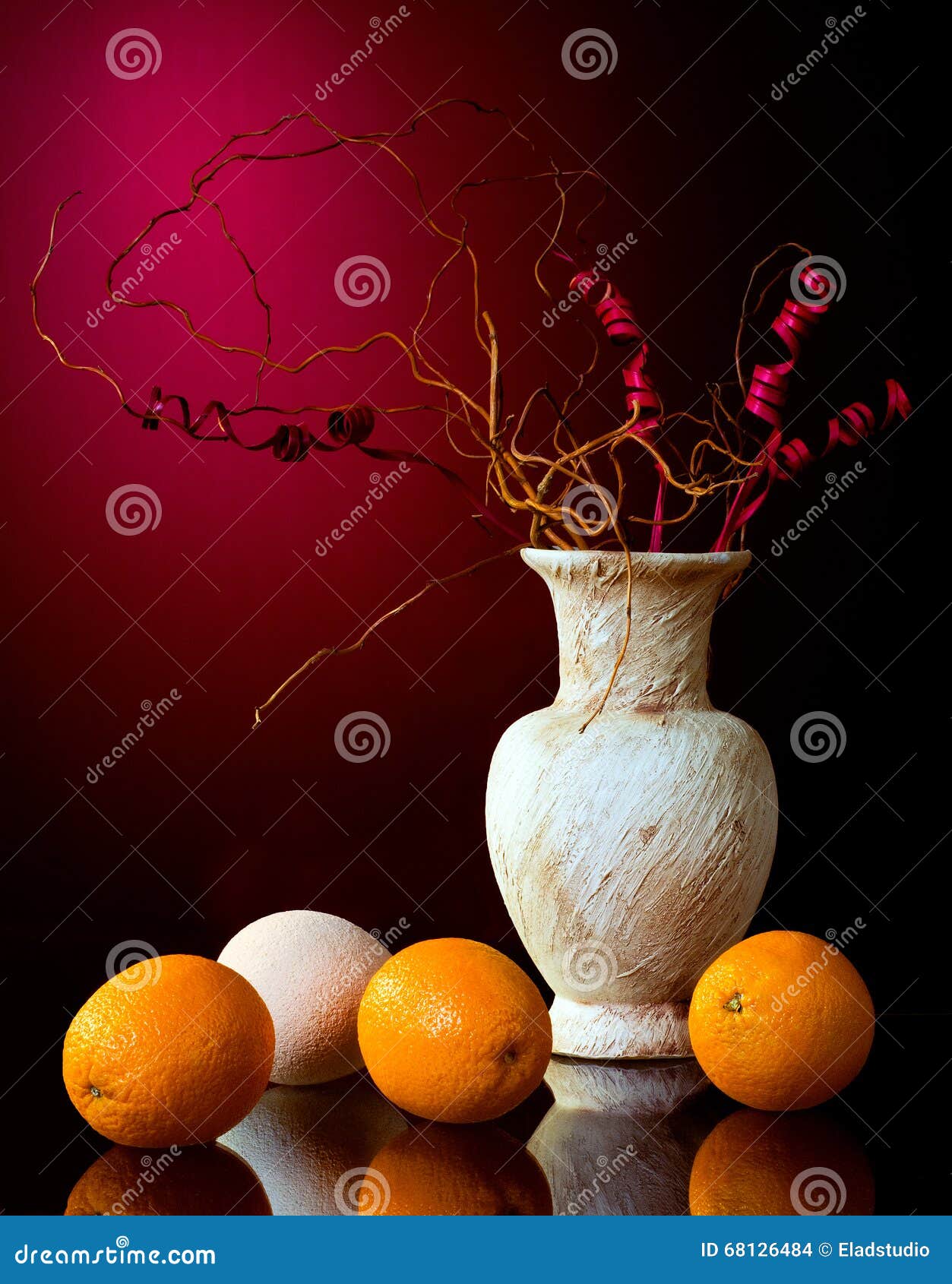 Still-life with a vase stock photo. Image of decoration - 68126484
