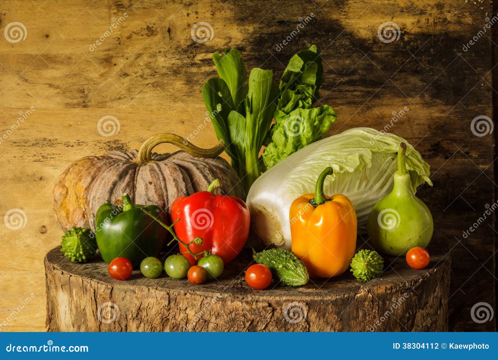 Still Life Vegetables and Fruits. Stock Photo - Image of herb, orange ...