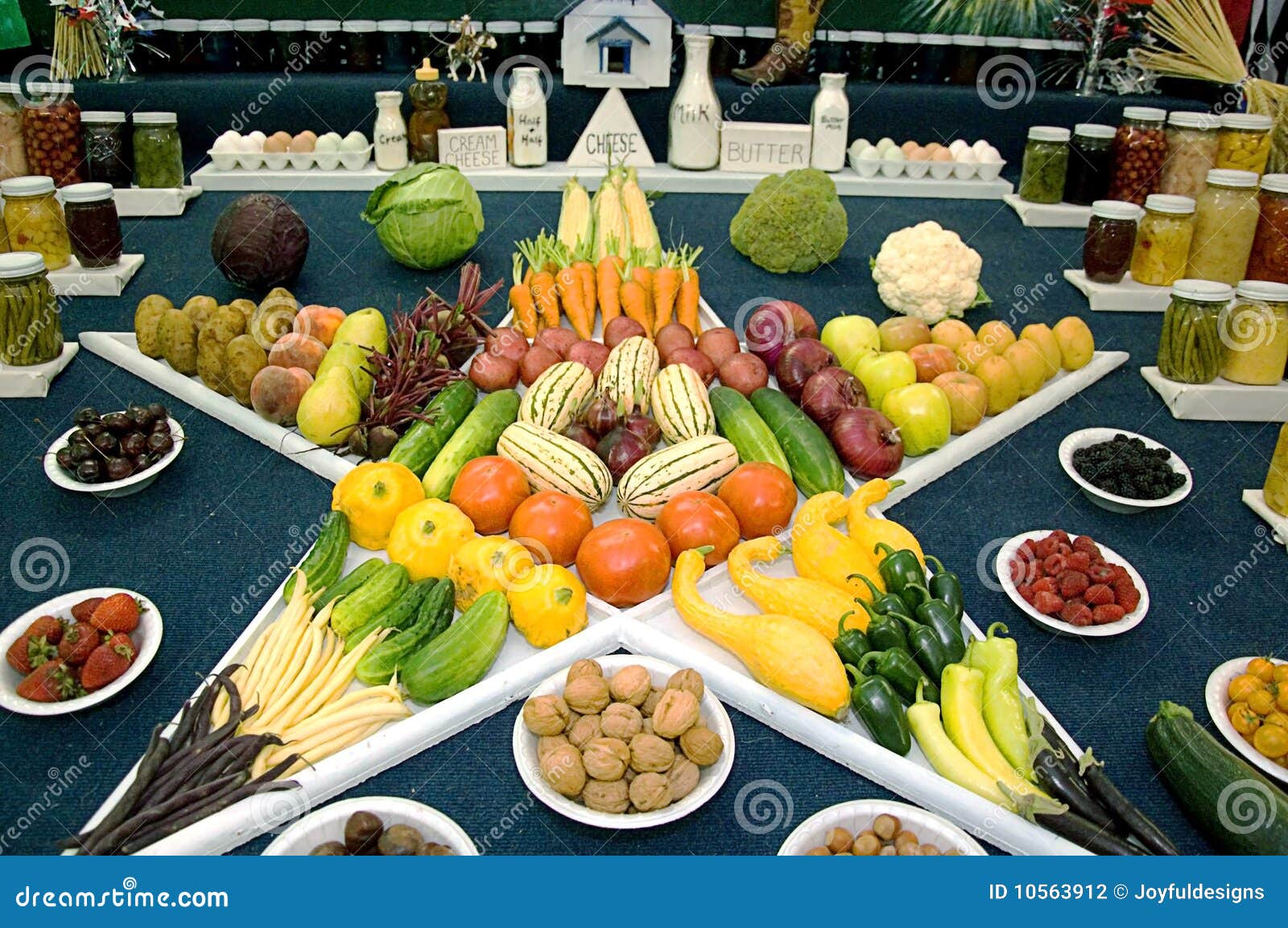 Still Life of Vegetables in Star Shape Stock Photo - Image of healthy ...