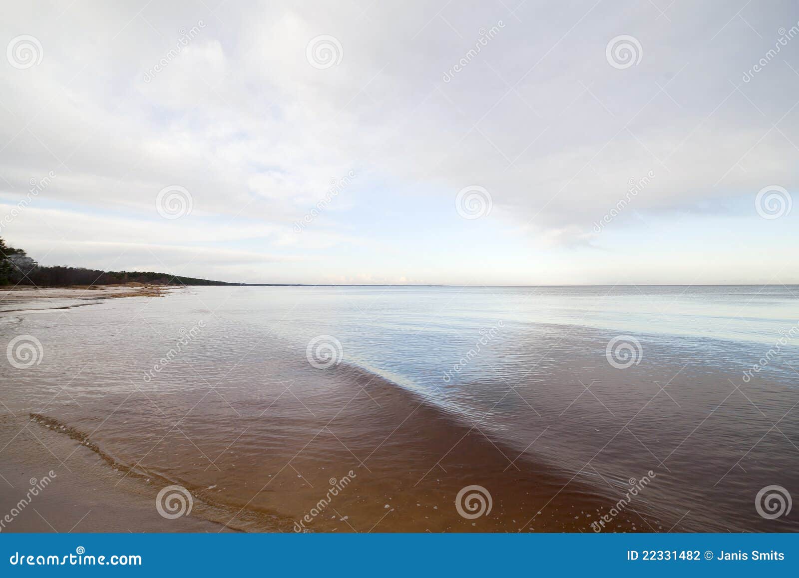 Still sea. stock photo. Image of beach, sandy, stratosphere - 22331482