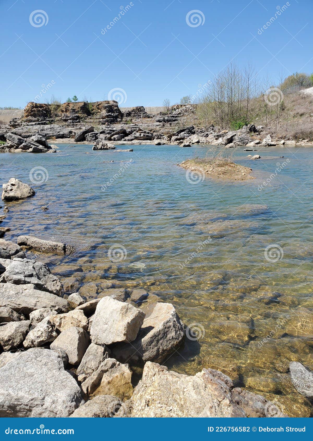 Still stream stock photo. Image of winter, soil, formation - 226756582