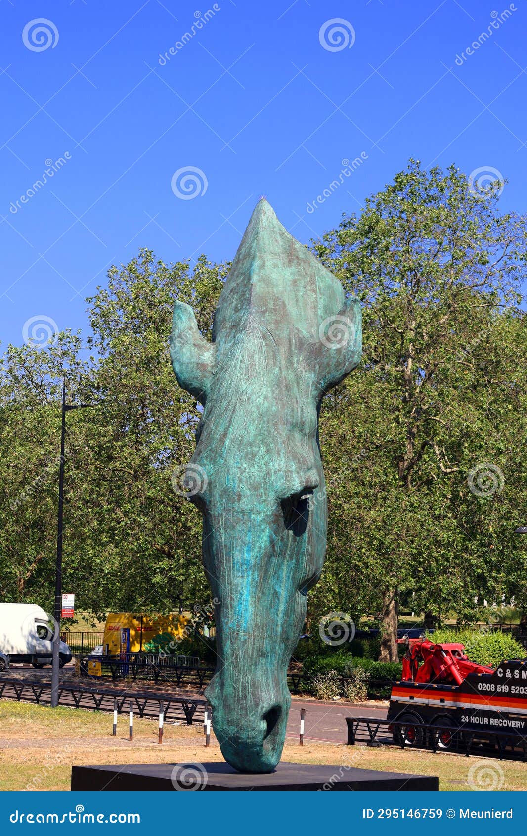 Still Water, an Outdoor Bronze Sculpture Editorial Stock Image - Image ...