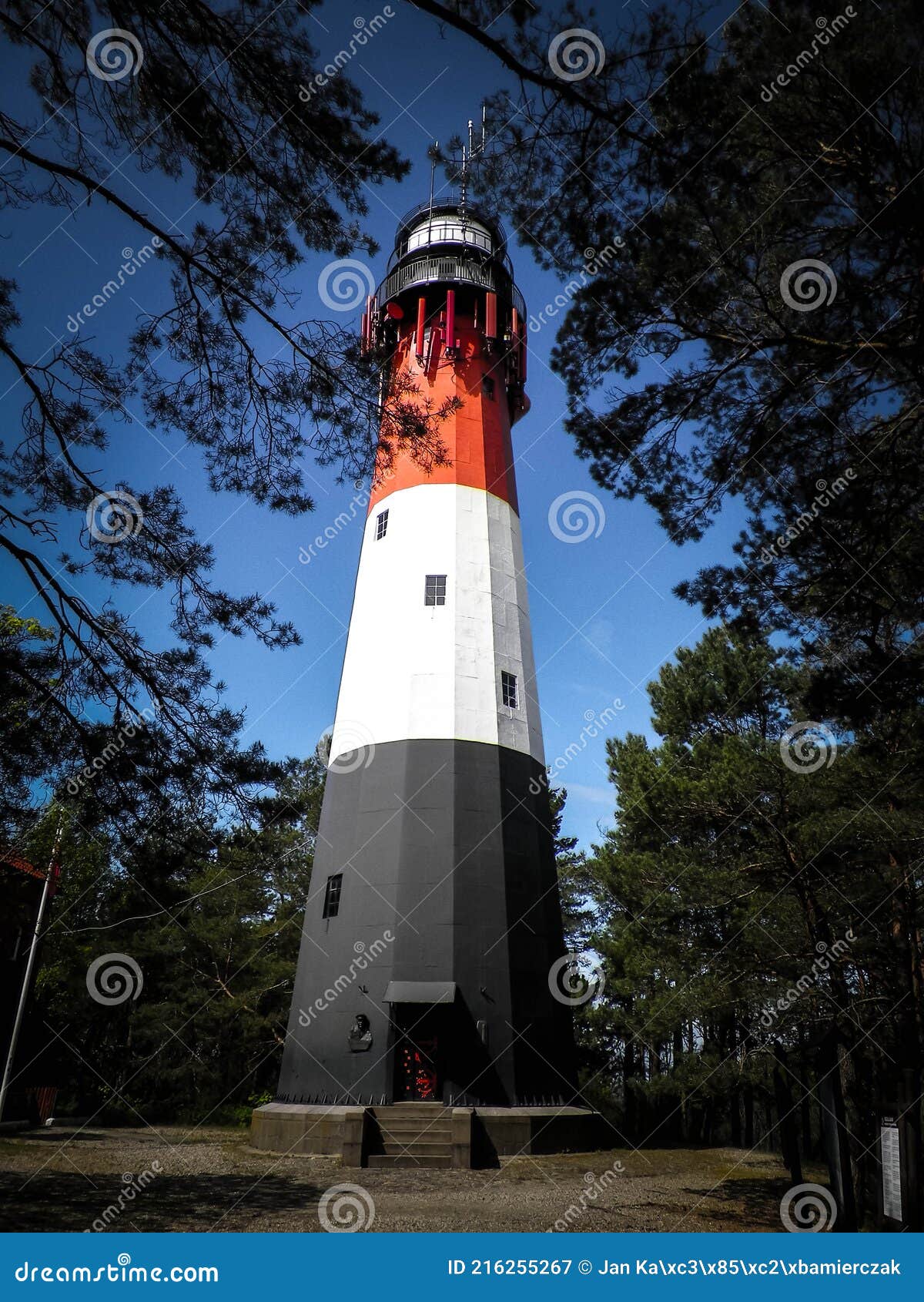 Stilo Lighthouse. Stilo, Poland Stock Image - Image of polish ...
