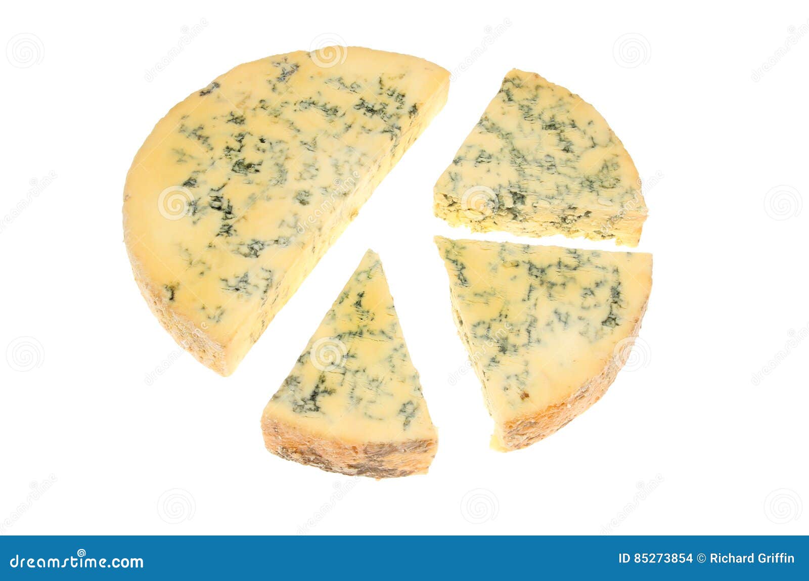 Stilton cheese pie chart stock photo. Image of background - 85273854