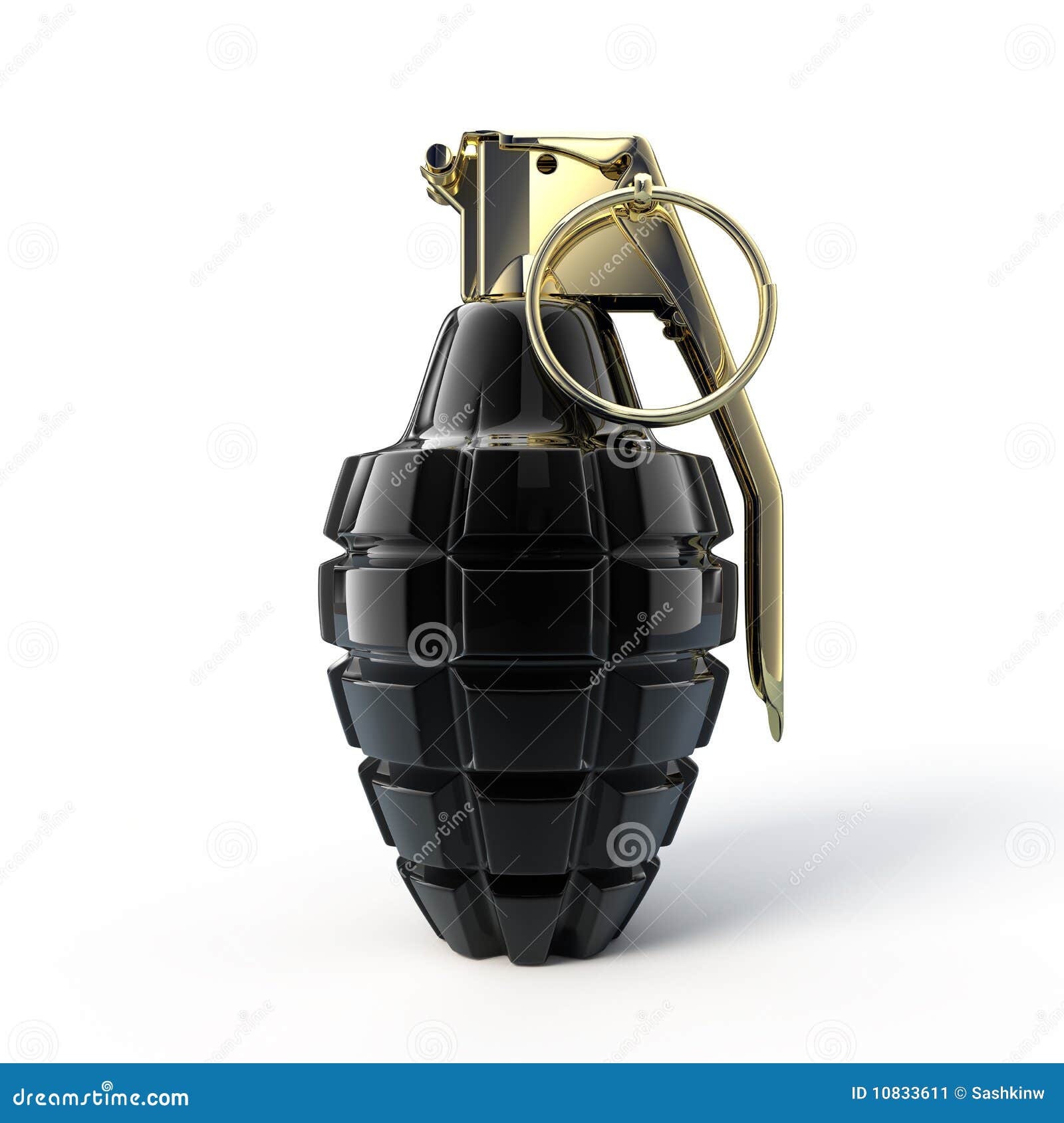 Hand Grenade. Vector Illustration Isolated On White Background ...